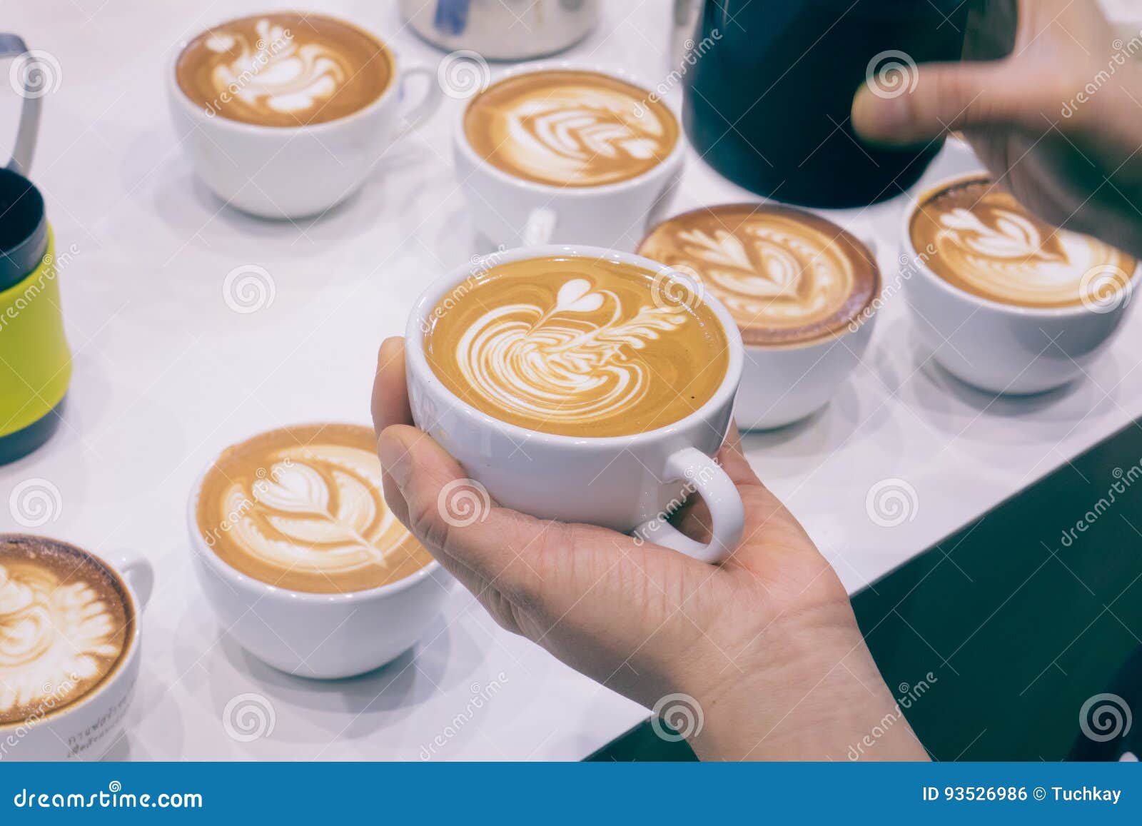 The Process of Making Coffee Stock Photo - Image of beans, idea: 93526986