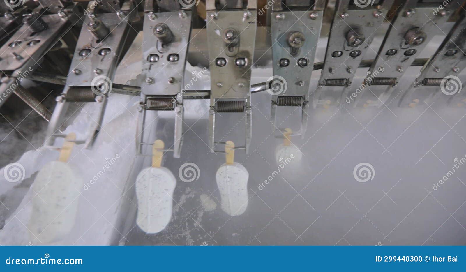 The Process of Making Ice Cream. How Ice Cream is Made. Automated Ice ...