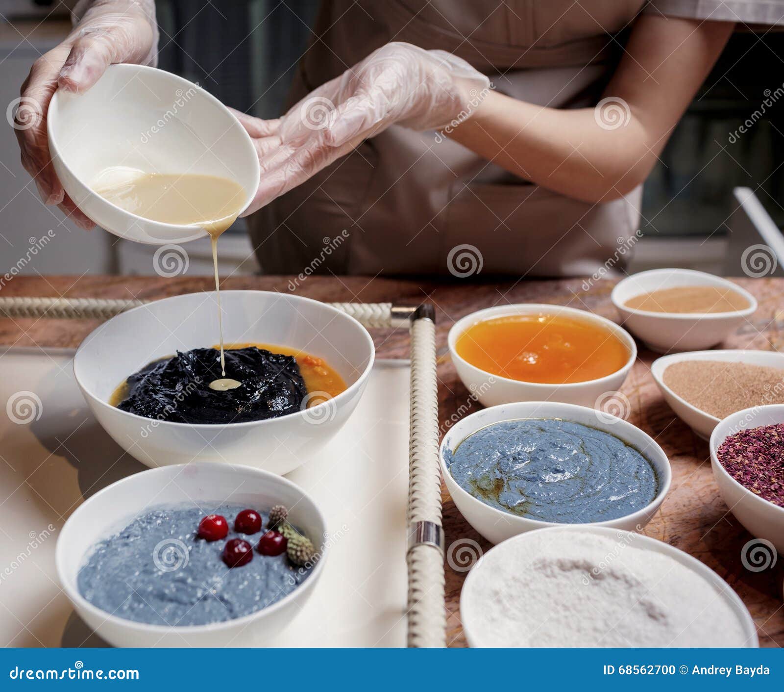 Process of Making Natural Cosmetics Stock Photo - Image of woman ...