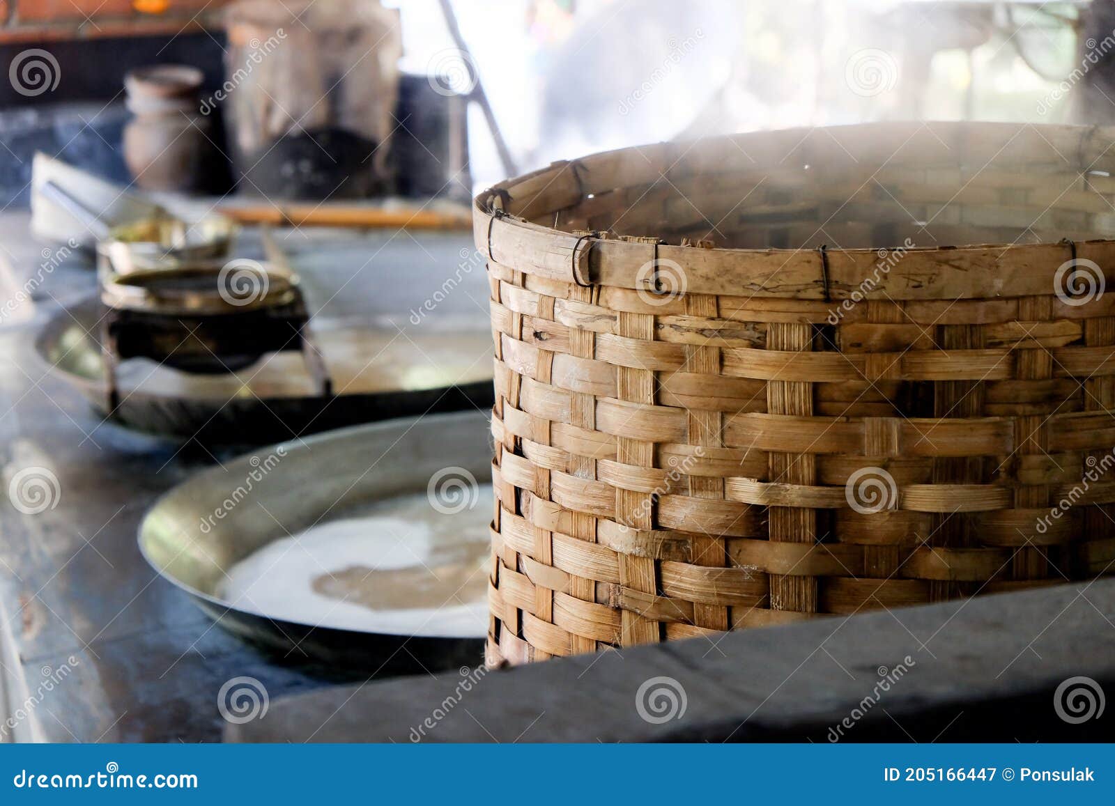 The Process of Making Palm Sugar Stock Image - Image of cook, business ...