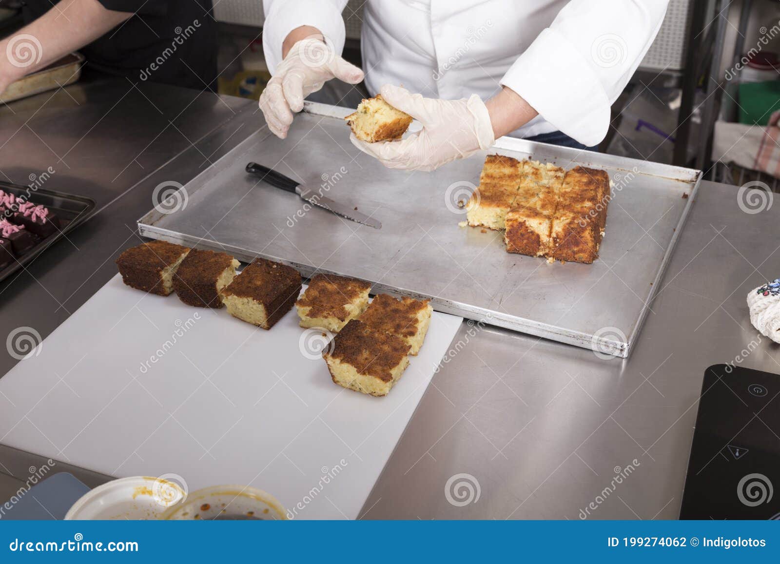 The Process of Making Pastry at Home Stock Photo - Image of equipment ...