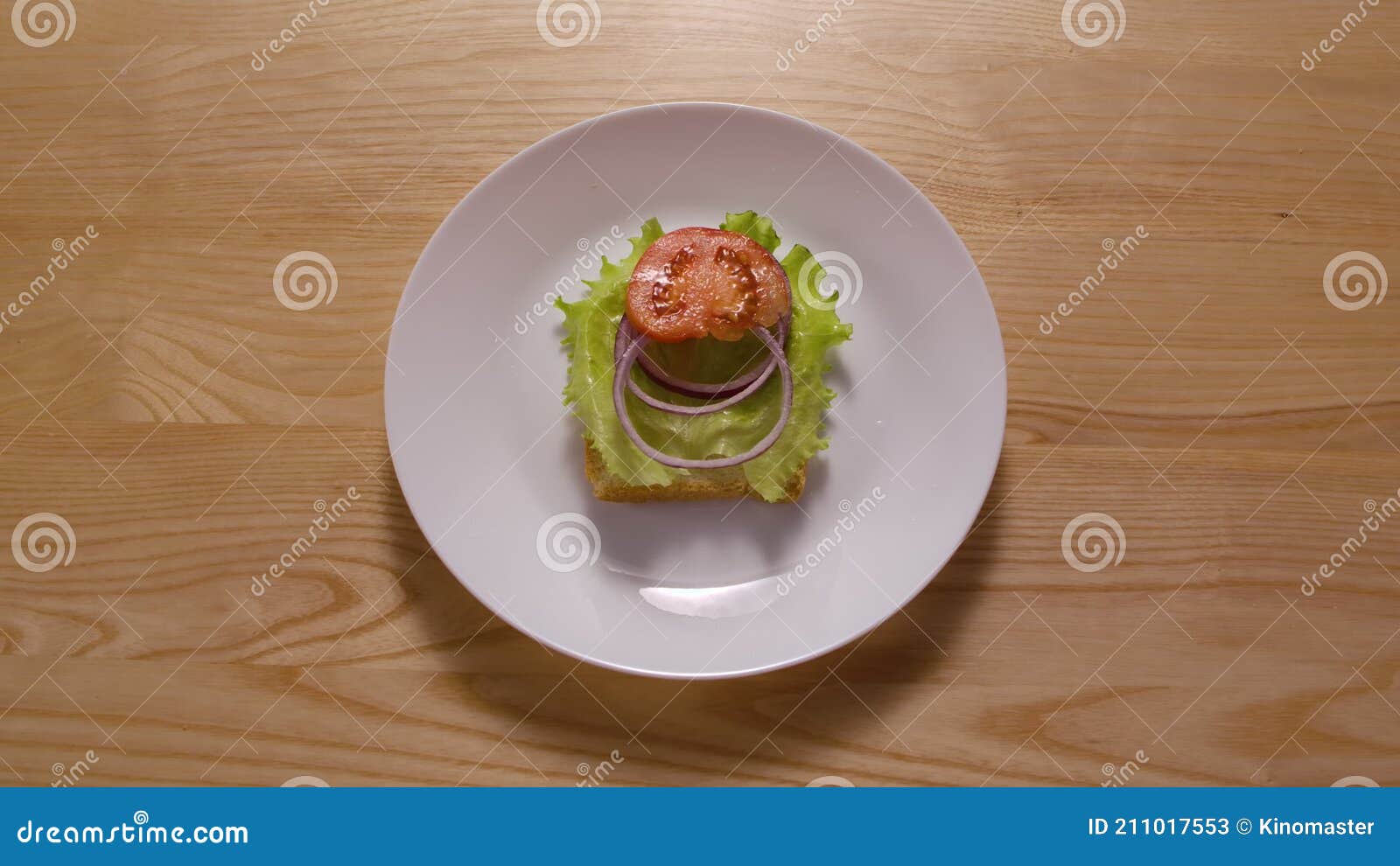 Process of Making Sandwich from Different Ingredients. Stop Motion ...