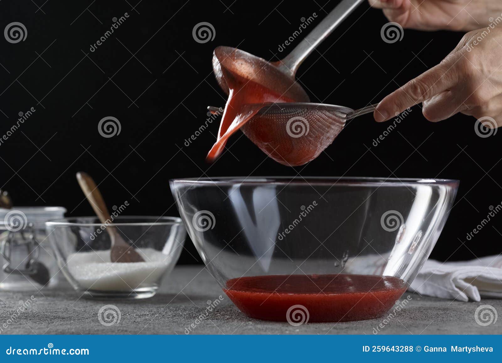 Process of Making Strawberry Jam. Home Cooking, Stock Photo - Image of ...