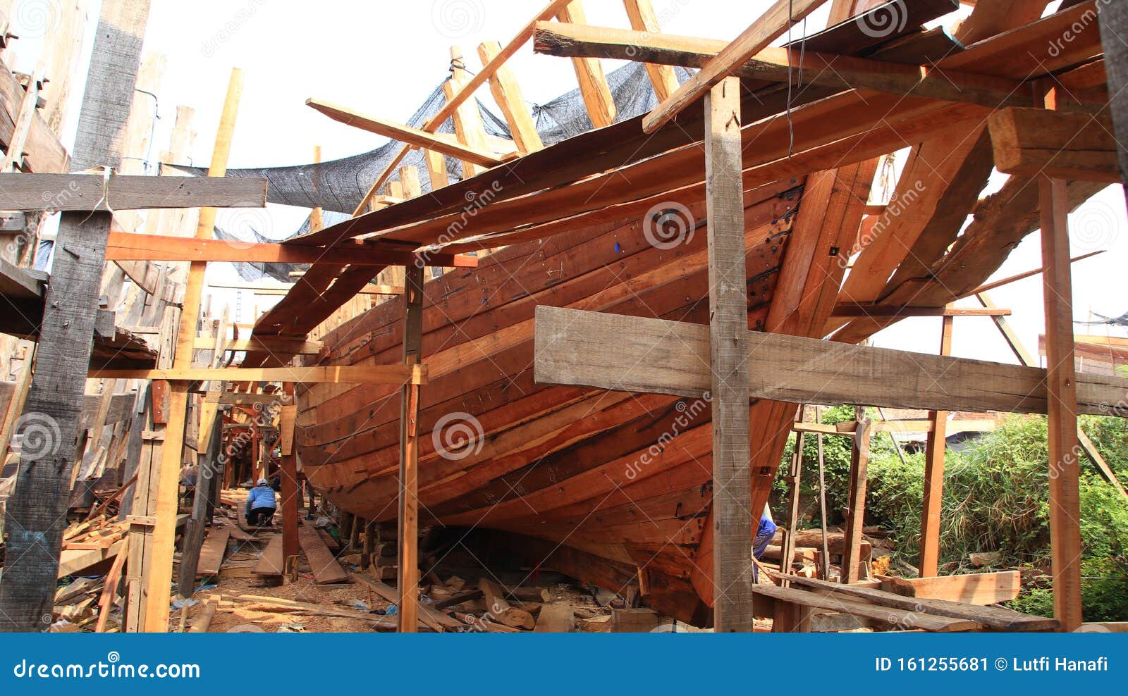 The Process of Making Wooden Ships Editorial Photo - Image of bolts ...