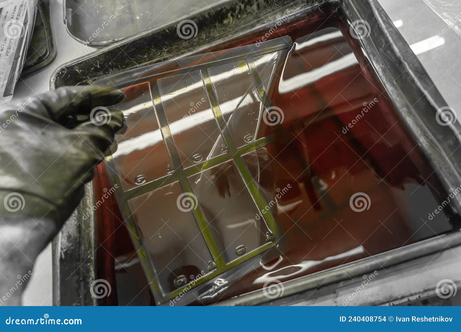 The Process of Manual Washing of Polymer Printing Plates in a Special ...