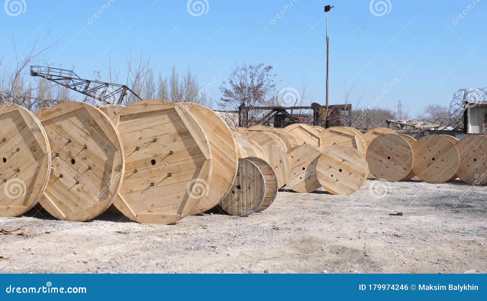 Cable Manufacturing in a Cable Factory Stock Footage - Video of ...