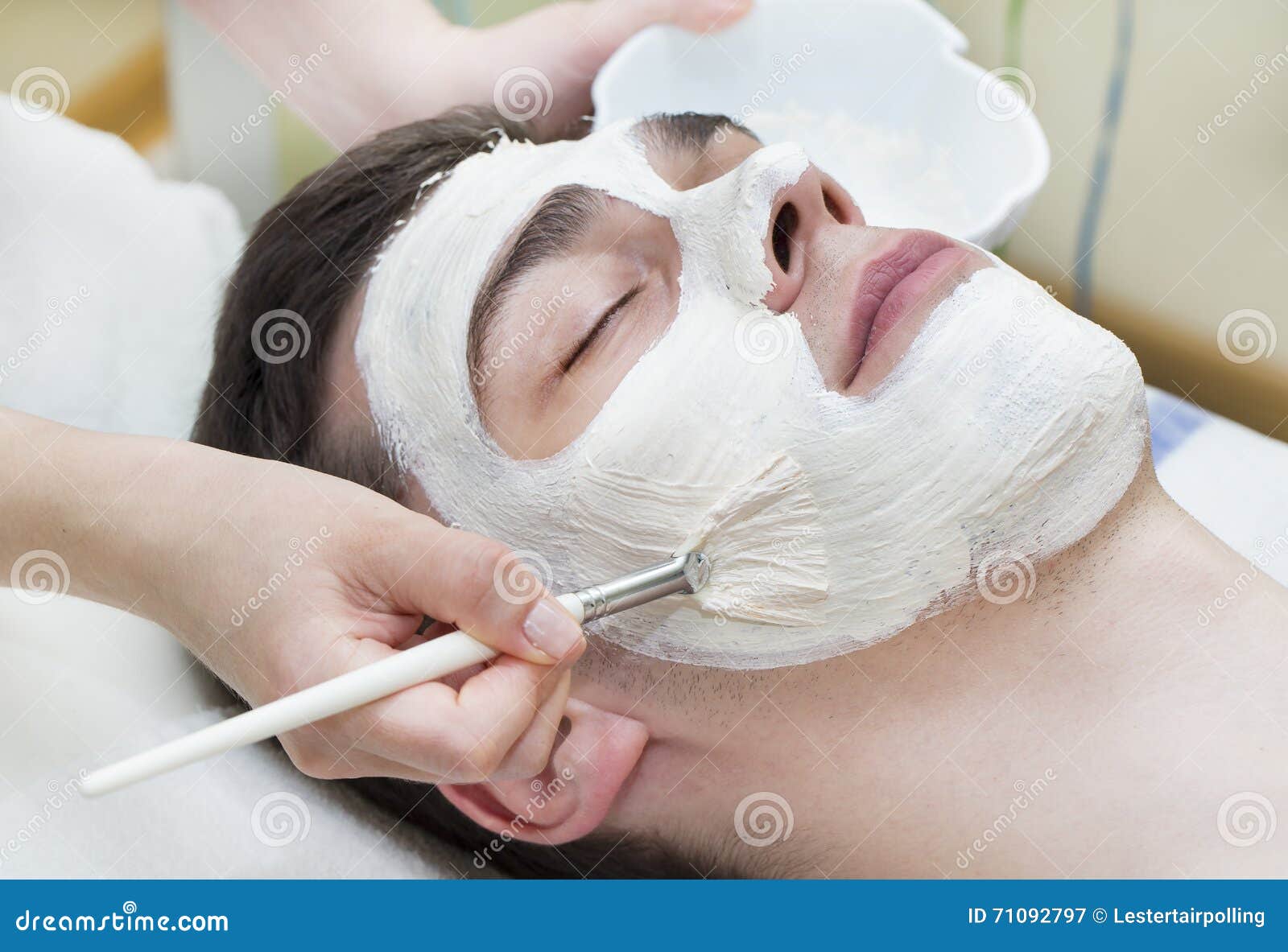 Process of Massage and Facials Stock Image - Image of holiday, female ...