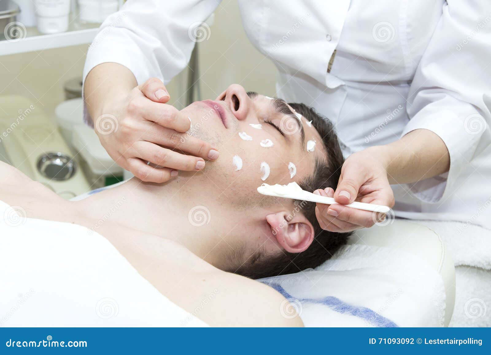 Process of Massage and Facials Stock Photo - Image of healthy, person ...