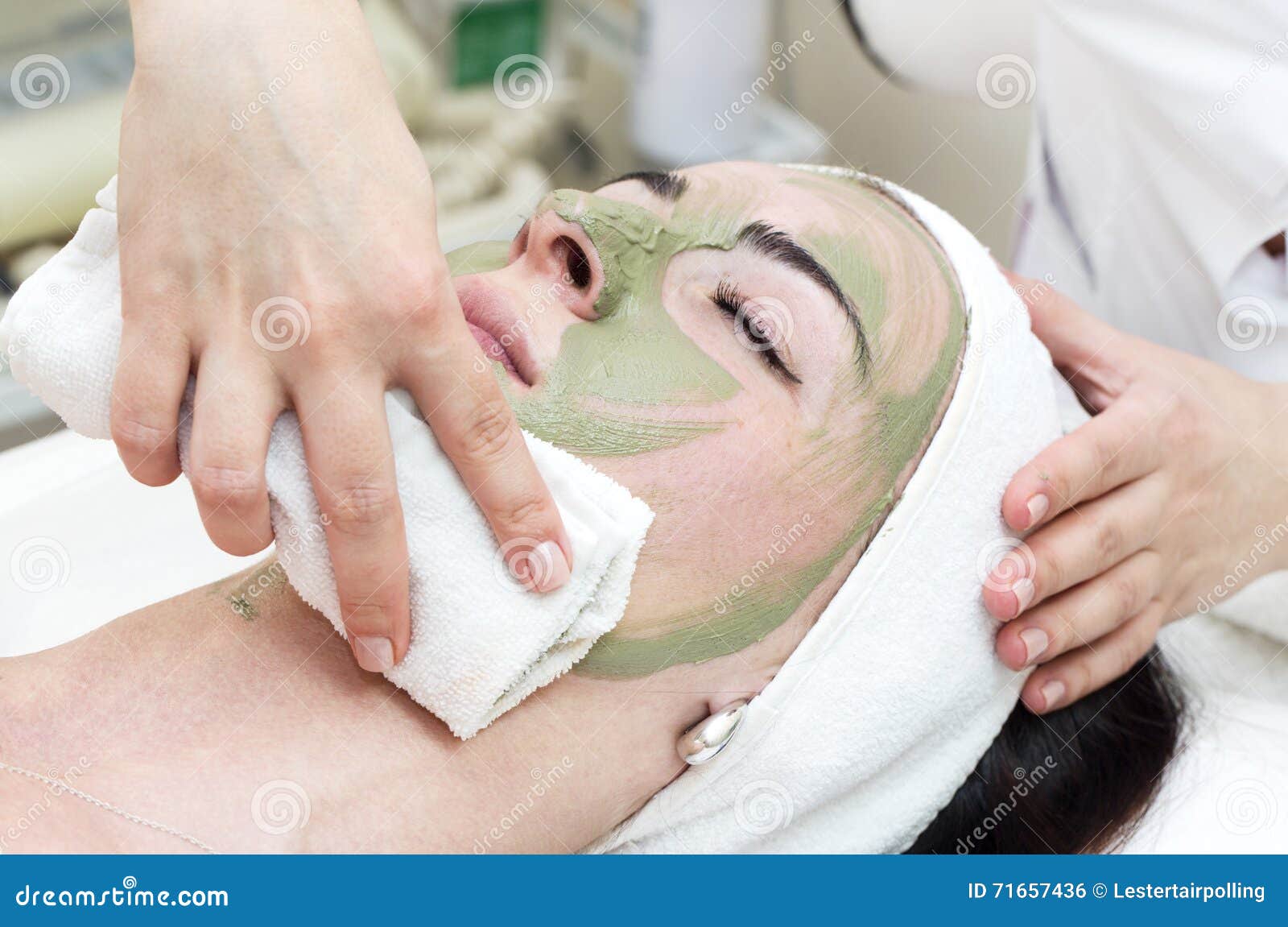 Process of Massage and Facials Stock Photo - Image of clinic, fresh ...