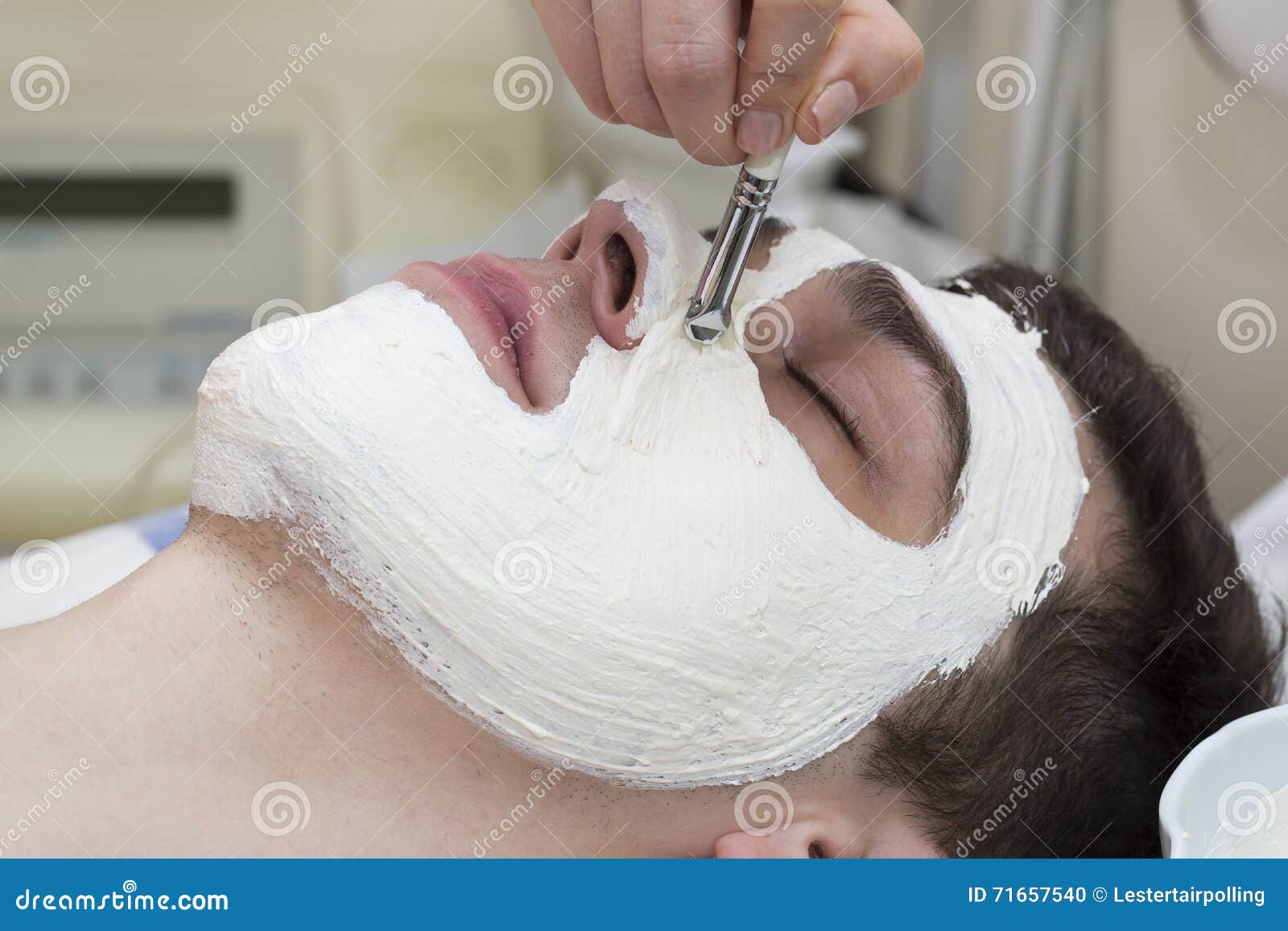 Process of Massage and Facials Stock Photo - Image of facial, natural ...