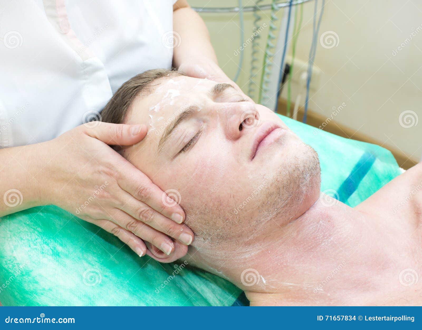 Process of Massage and Facials Stock Photo - Image of healthcare ...