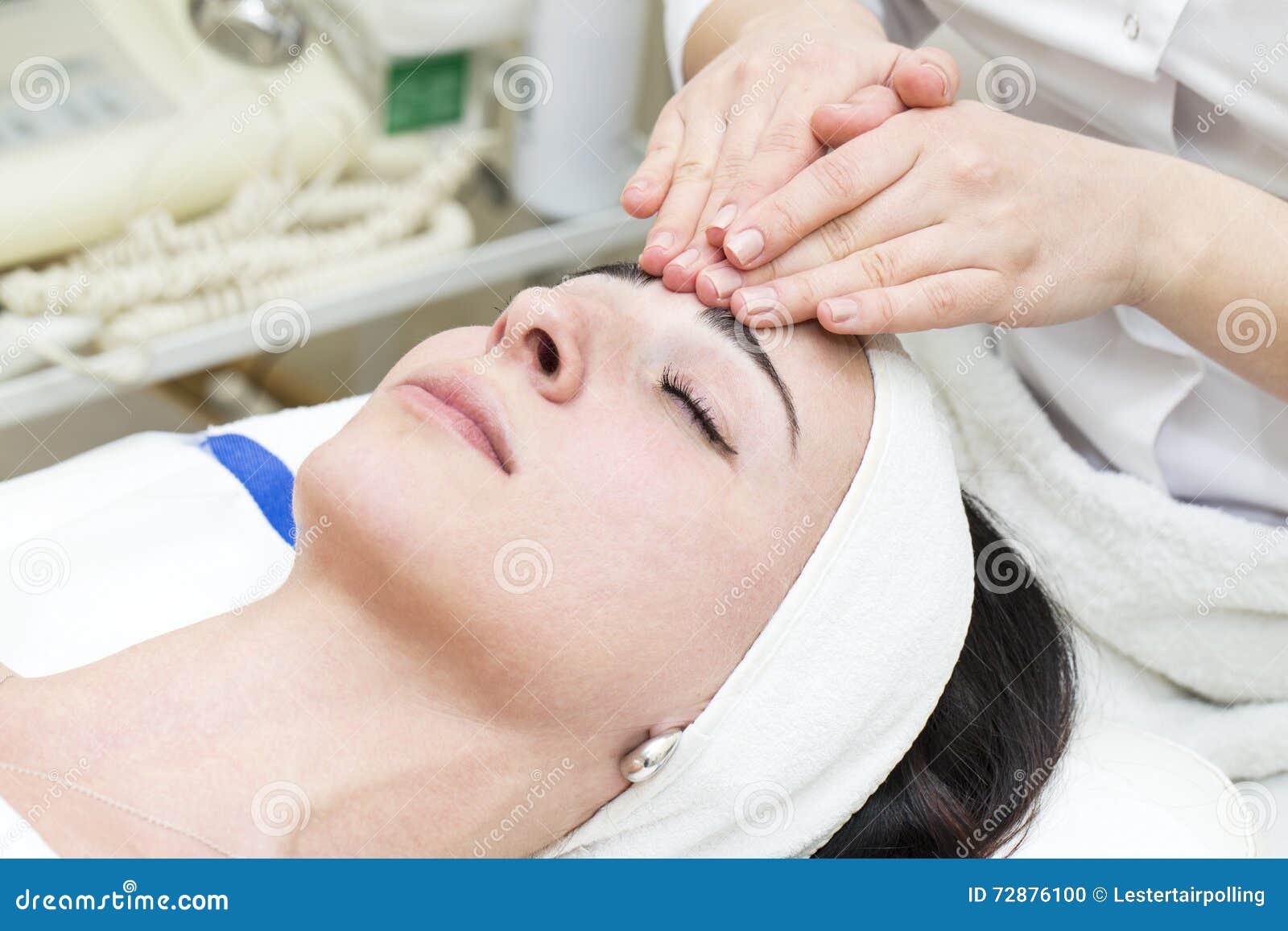 Process of Massage and Facials Stock Photo - Image of girl, healing ...
