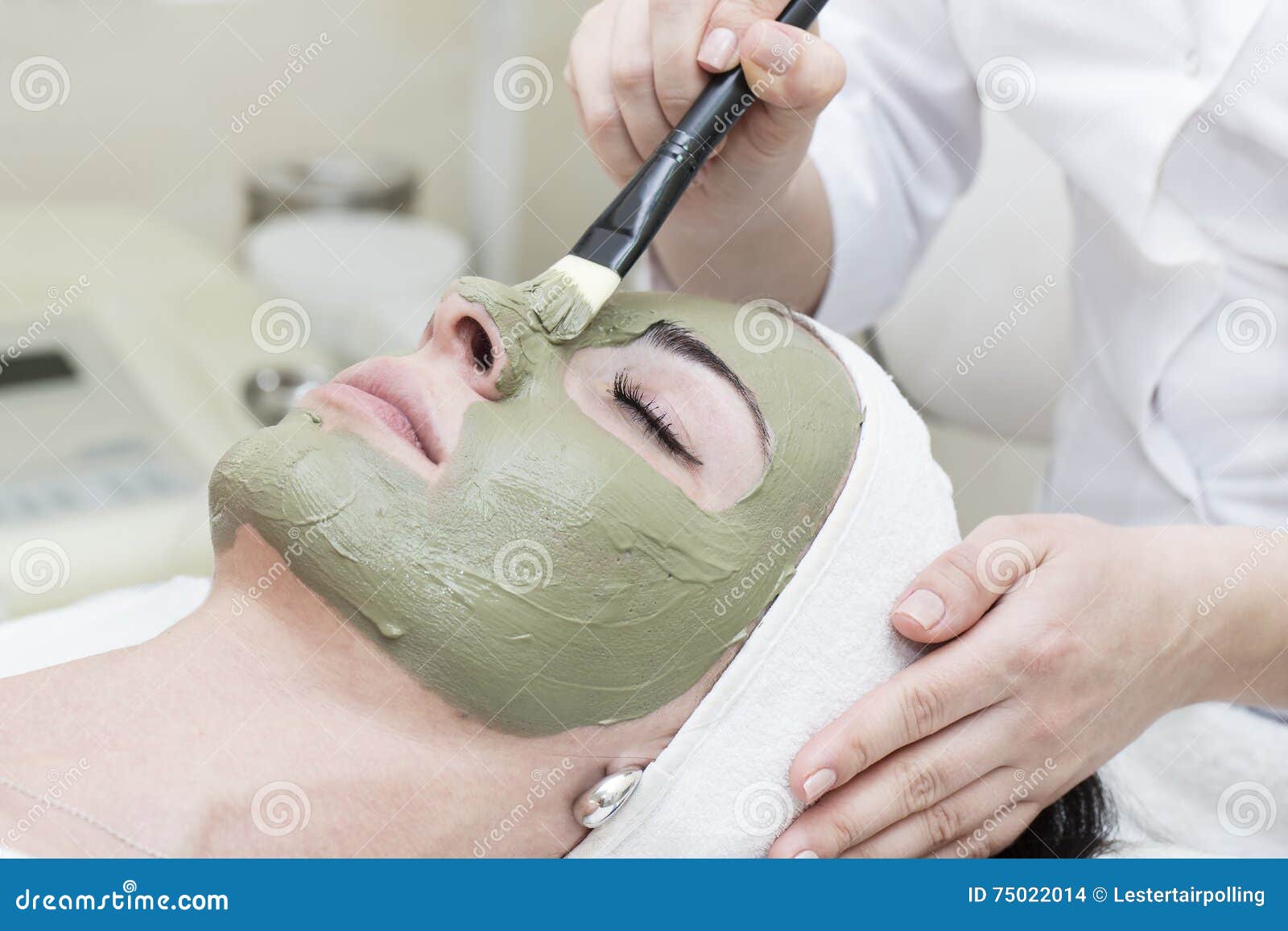 Process of Massage and Facials Stock Photo - Image of beauty, people ...