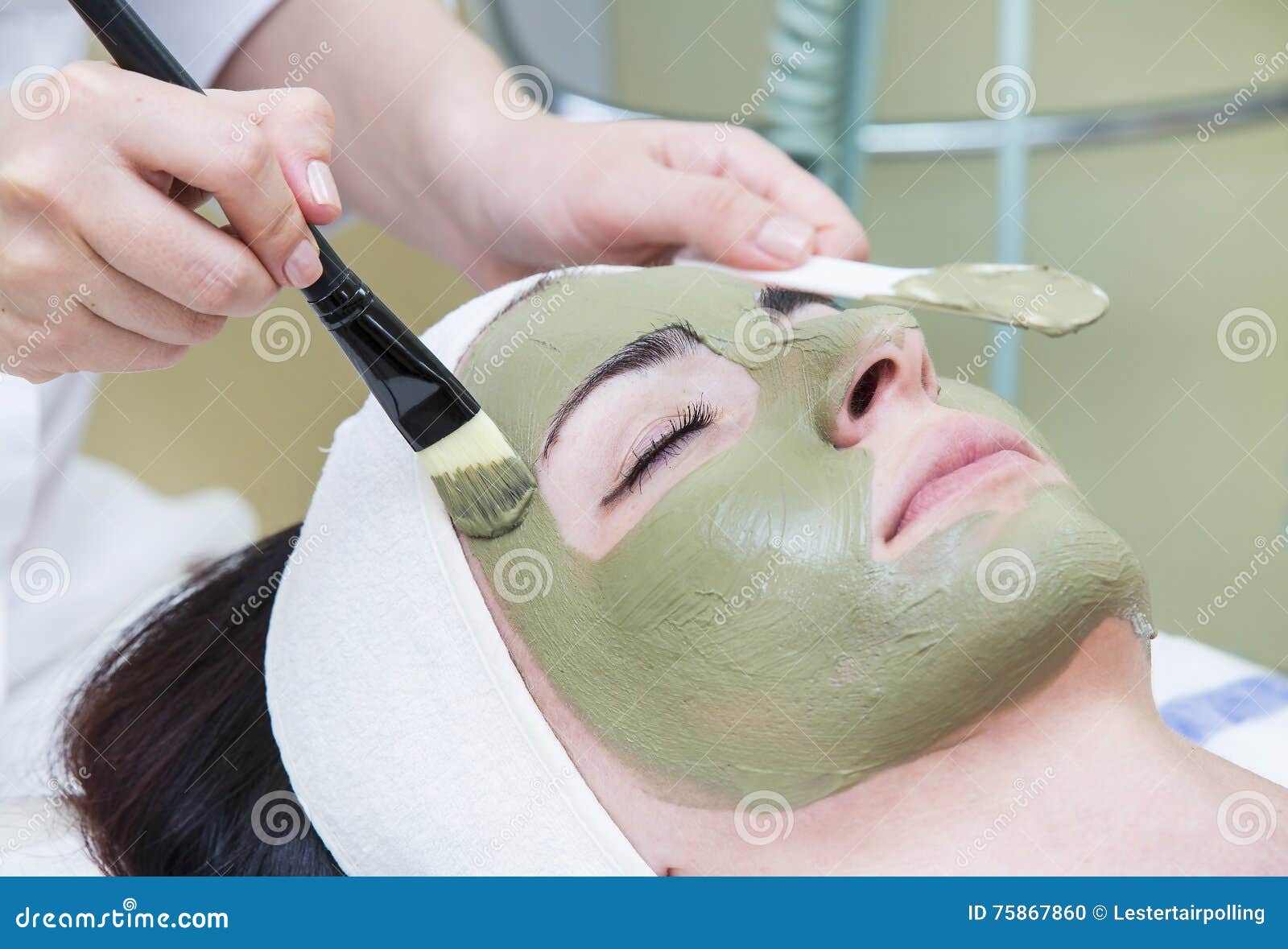 Process of Massage and Facials Stock Photo - Image of people, medical ...
