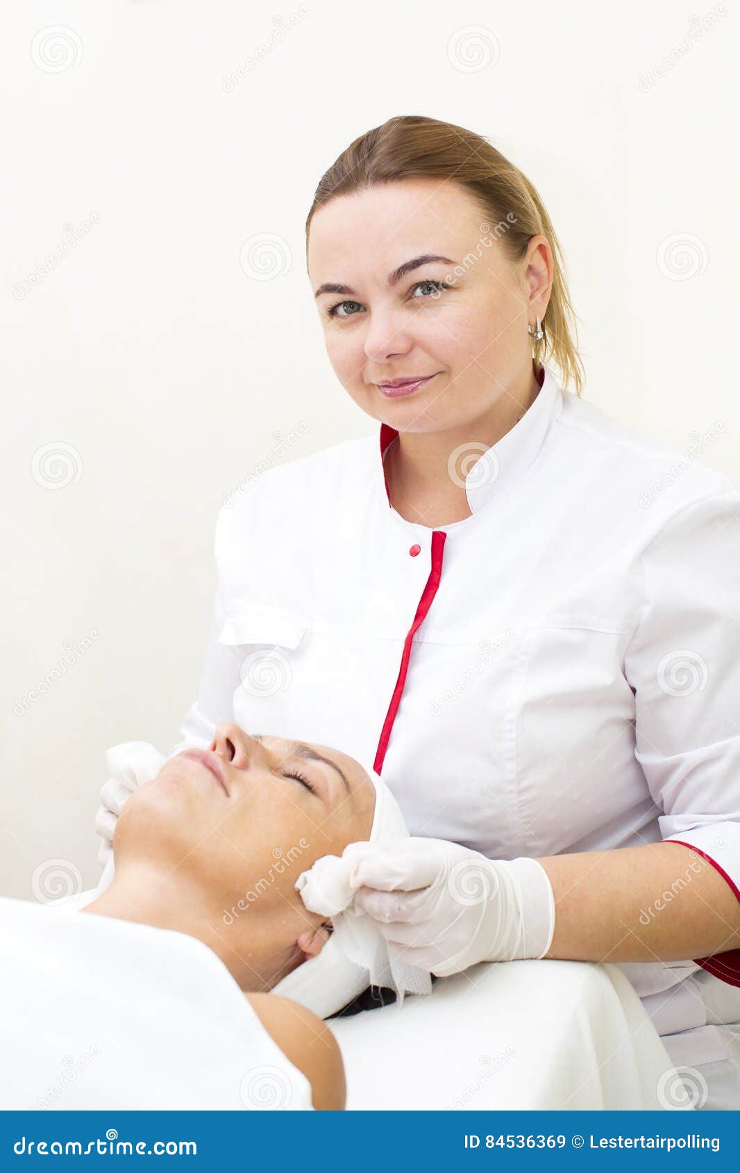 Process of Massage and Facials Stock Image - Image of facials, cure ...