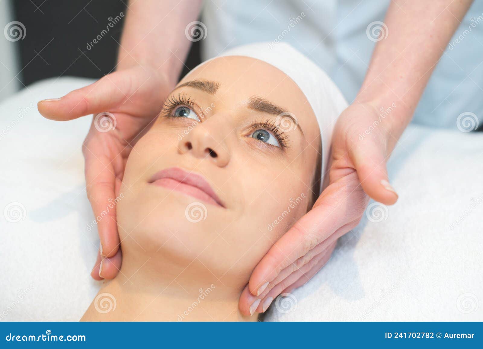 Process Massage and Facials in Beauty Salon Stock Photo - Image of face ...