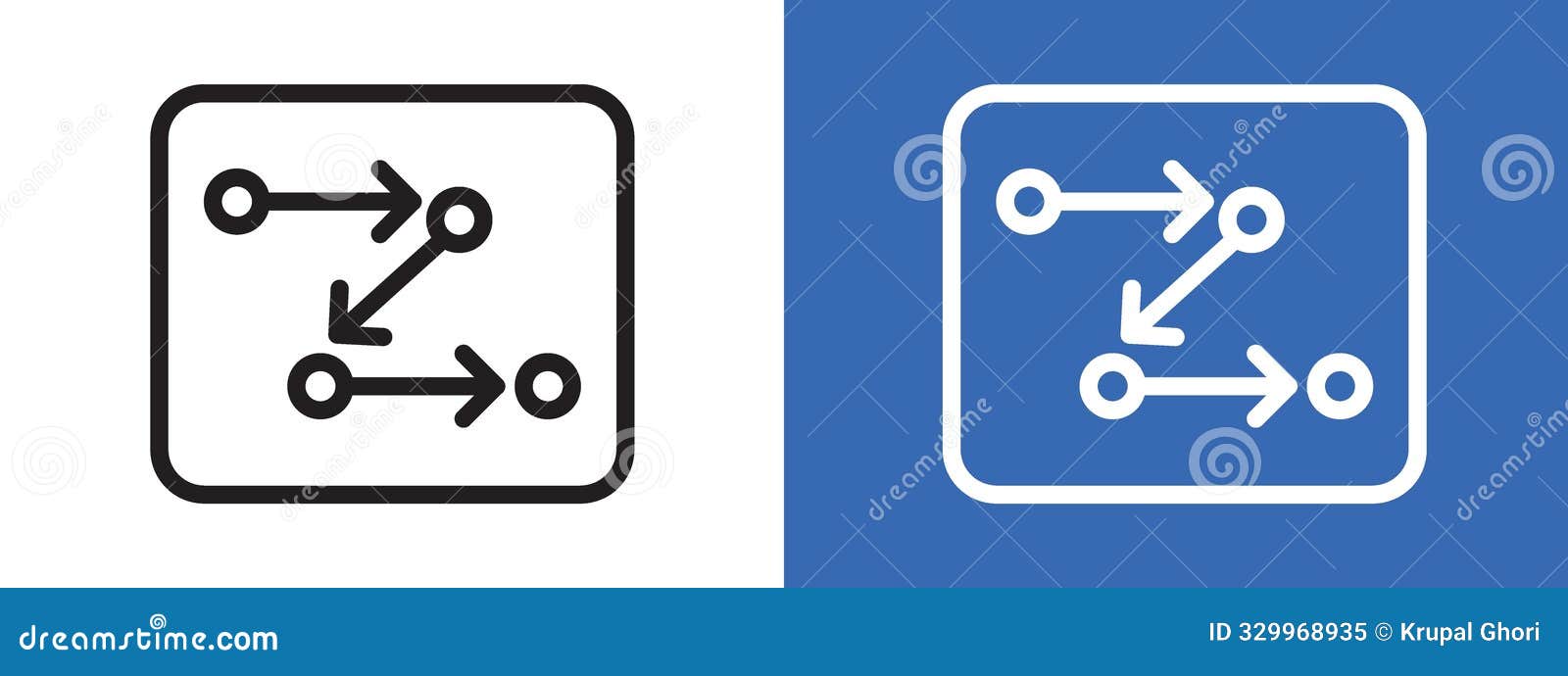 Process, Method, Step, Procedure or Workflow Logo Sign Set Vector ...