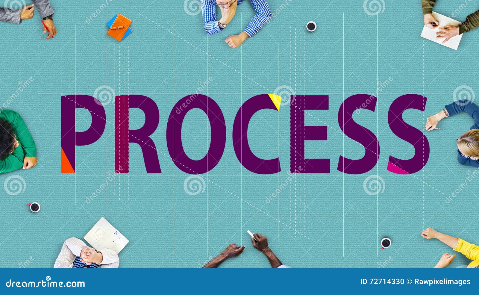 Process Method Strategy Operation Procedure Concept Stock Photo - Image ...
