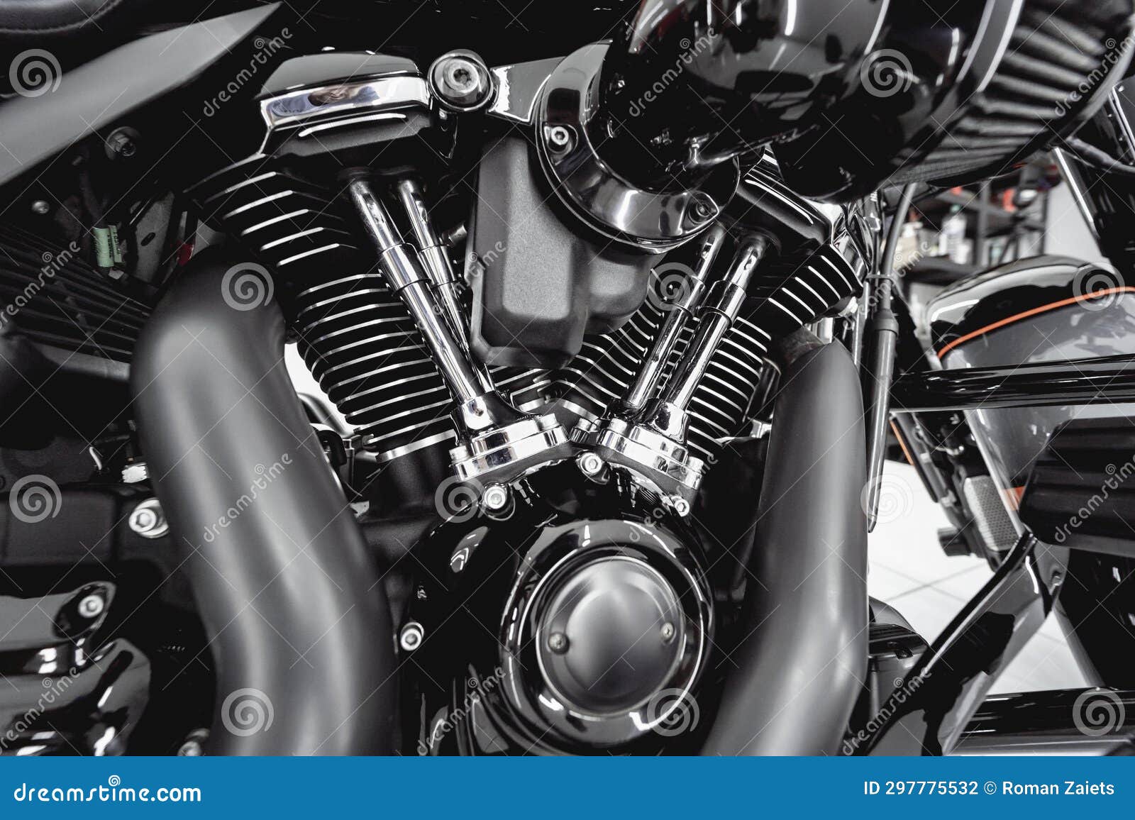 The Process of Nano Coating Motorcycle Applying Soft Fiber Sponge Stock ...