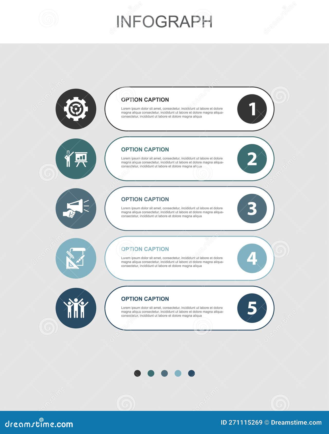 Process Optimization, Presentation Stock Vector - Illustration of ...