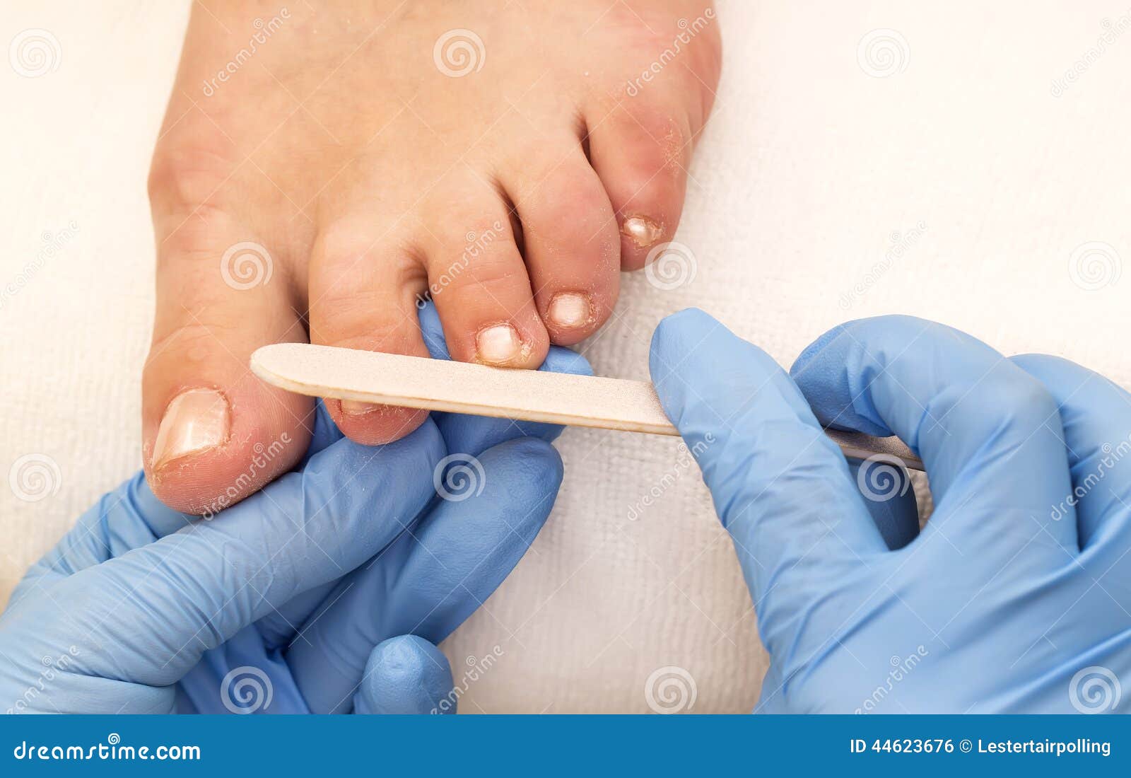 Process of pedicure stock photo. Image of doctor, nail - 44623676