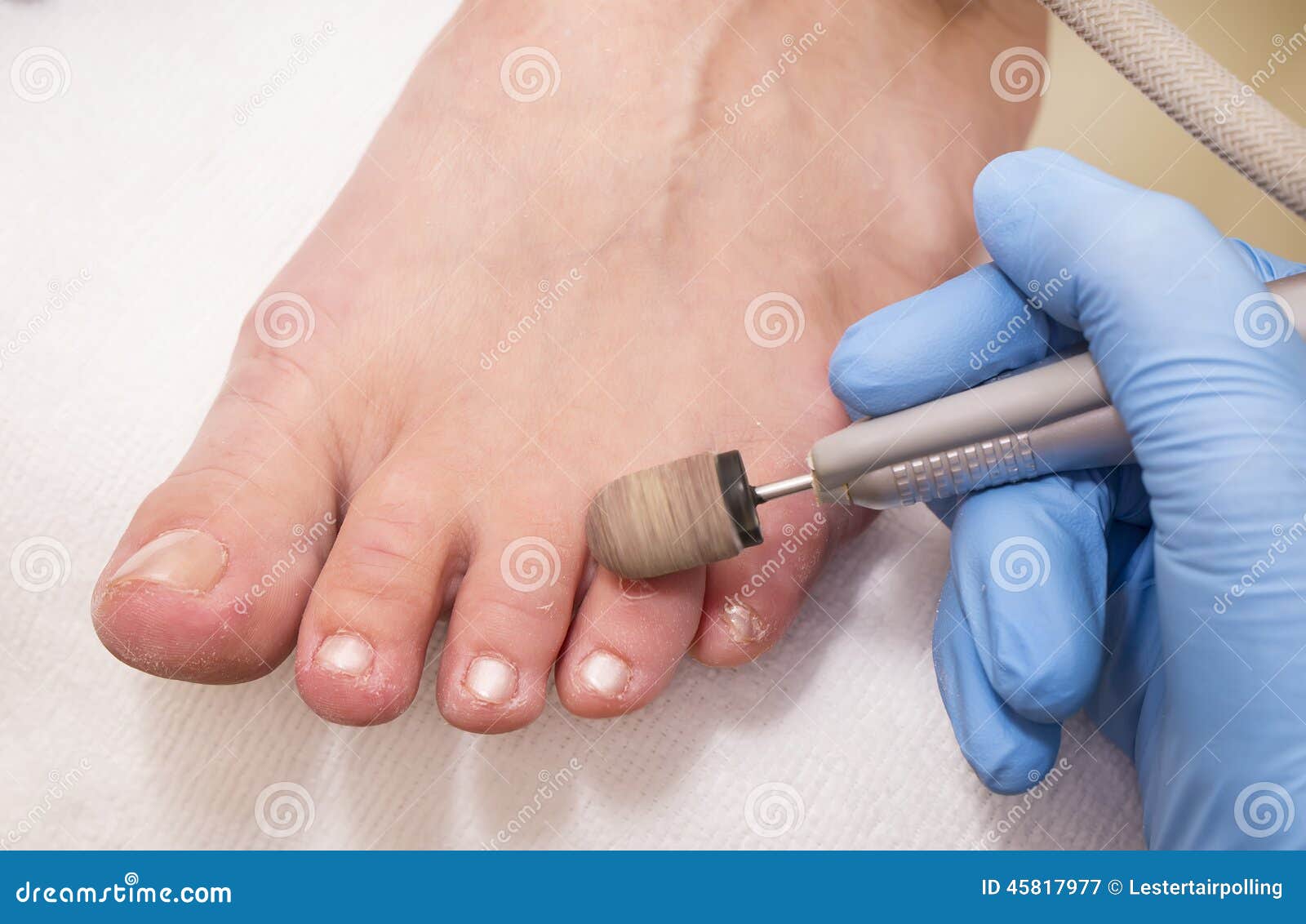 Process of pedicure stock image. Image of macro, health - 45817977