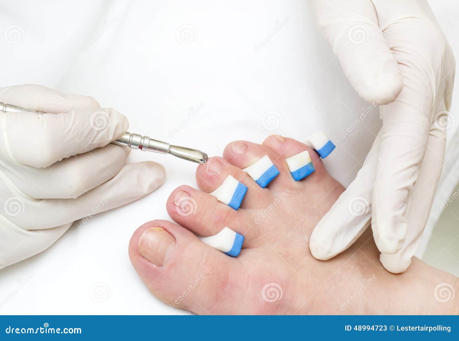 Process of pedicure stock image. Image of equipment, dermatology - 48994723