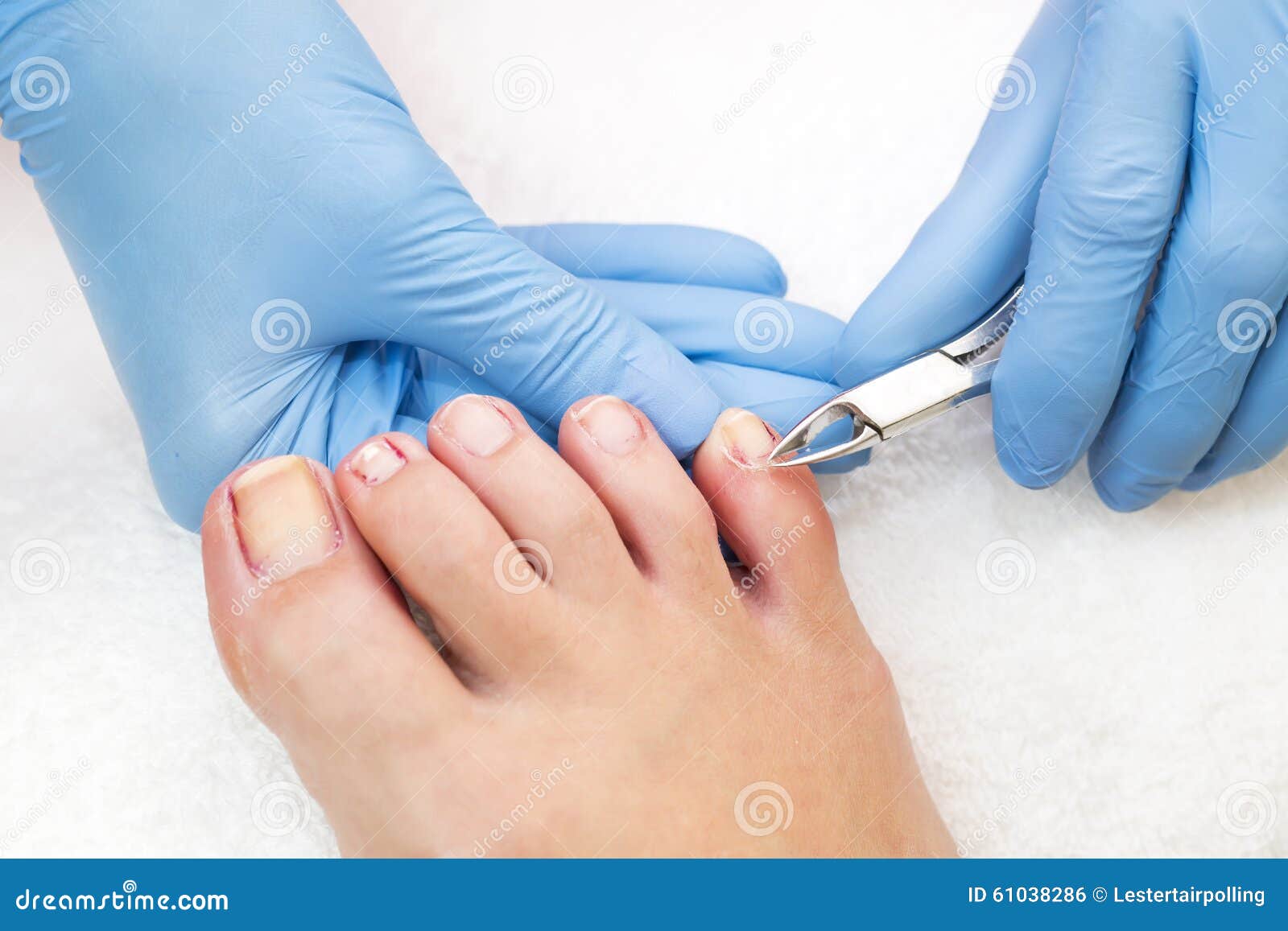 Process of pedicure stock photo. Image of podiatrist - 61038286