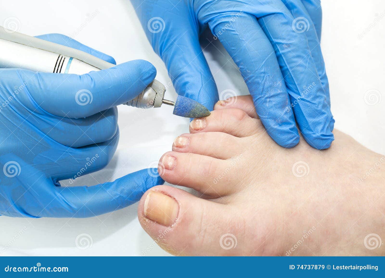 Process of pedicure stock image. Image of body, feminine - 74737879