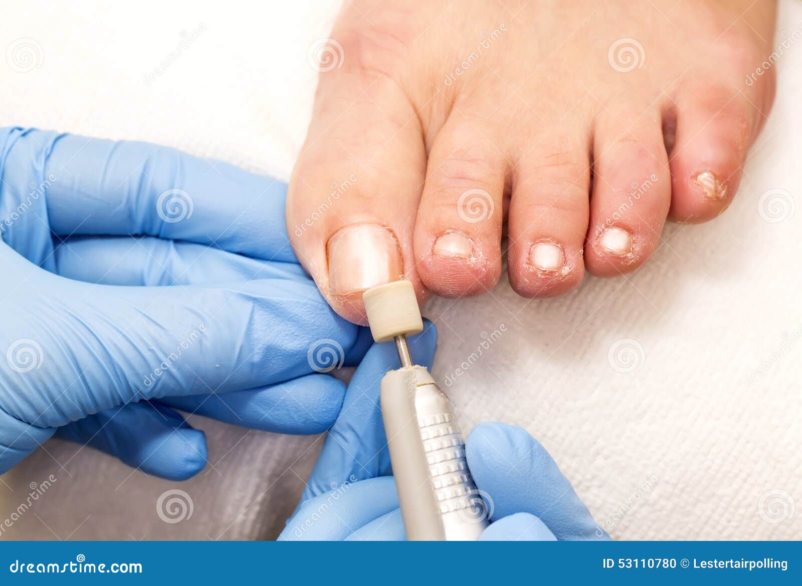 Process of pedicure stock photo. Image of correction - 53110780