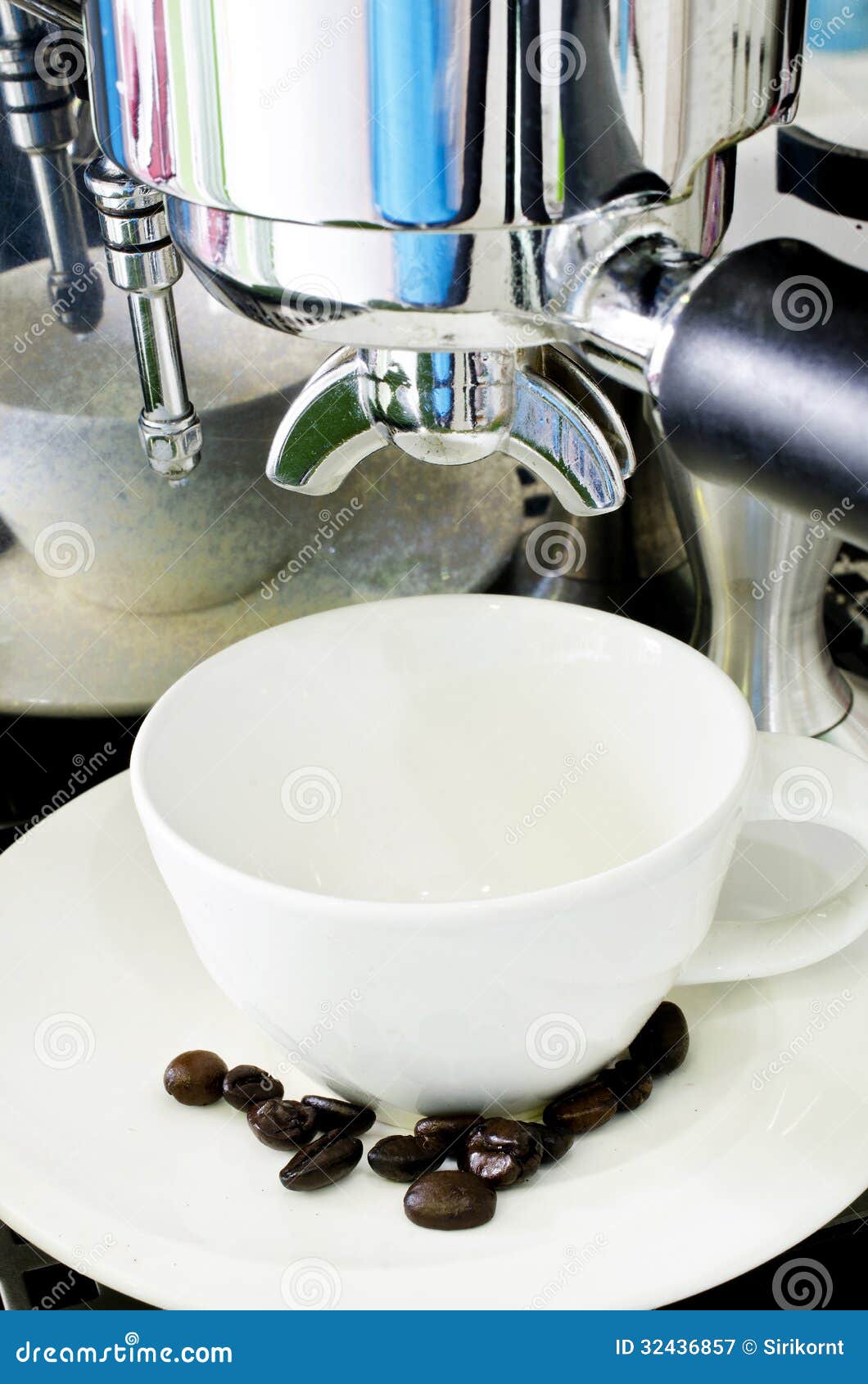 Process of Preparation of Coffee Stock Image - Image of filling ...