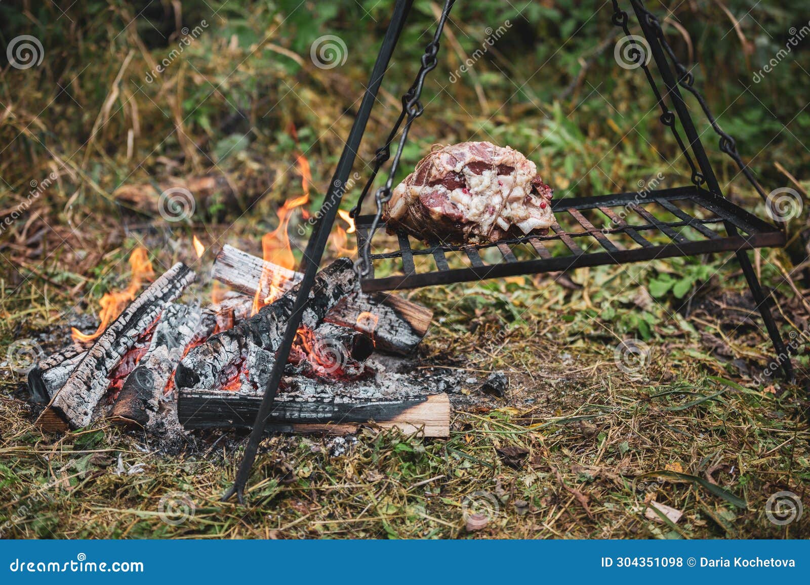 Process of Preparing Ox Heart Stock Photo - Image of chunks, beef ...