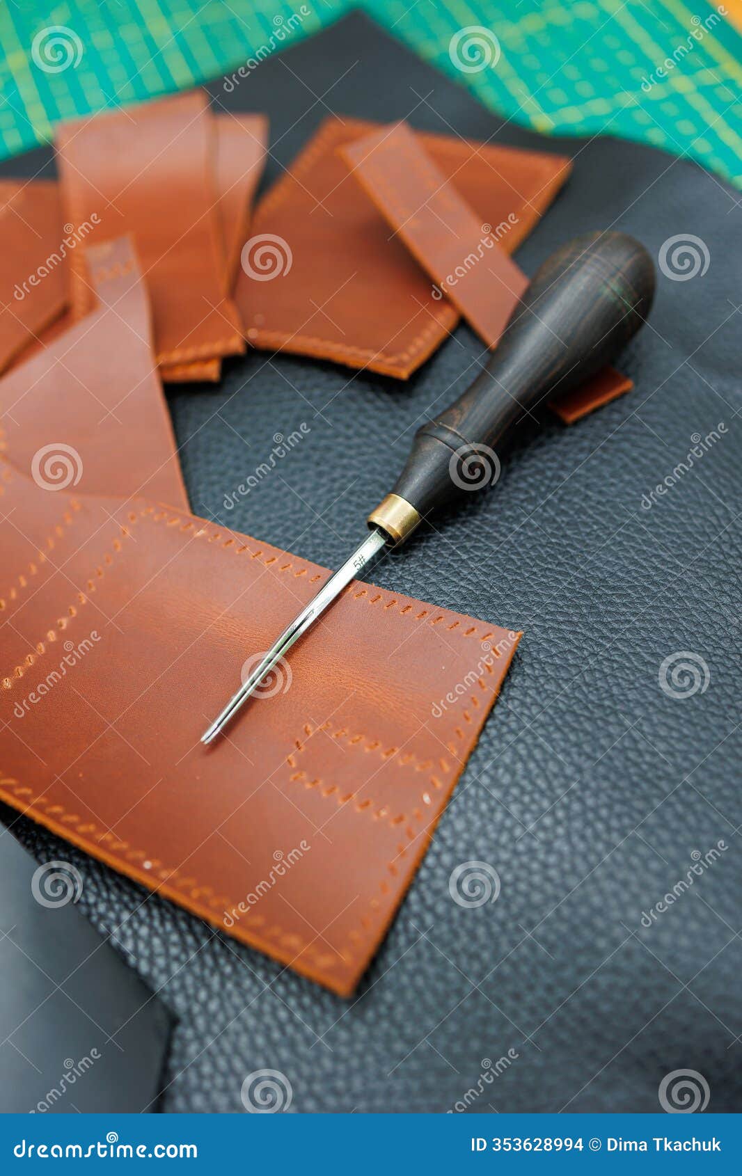 The Process of Production of Stock Photo - Image of needlework, seam ...