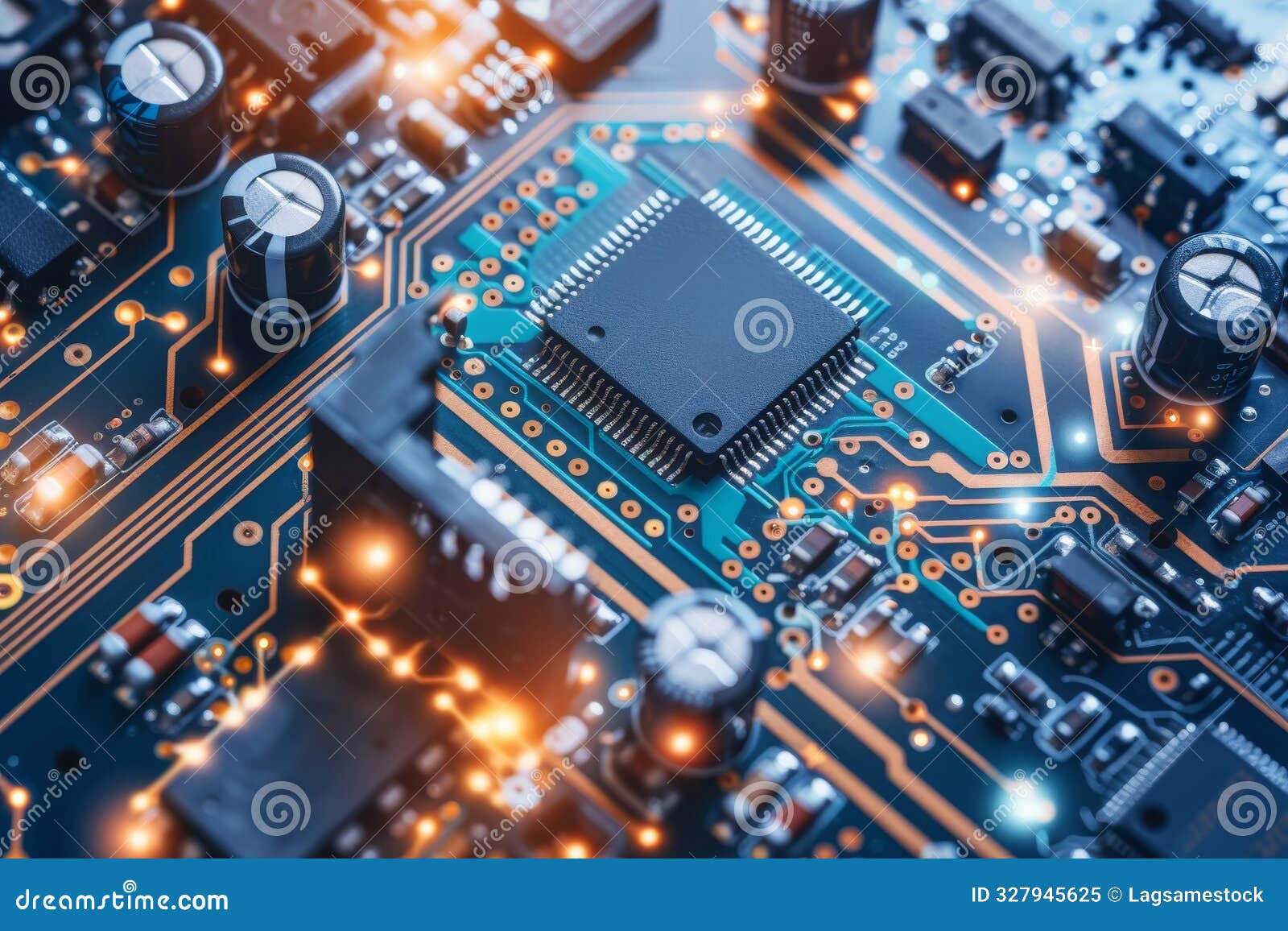 The Process of Recycling Electronic Waste with Technology Stock ...