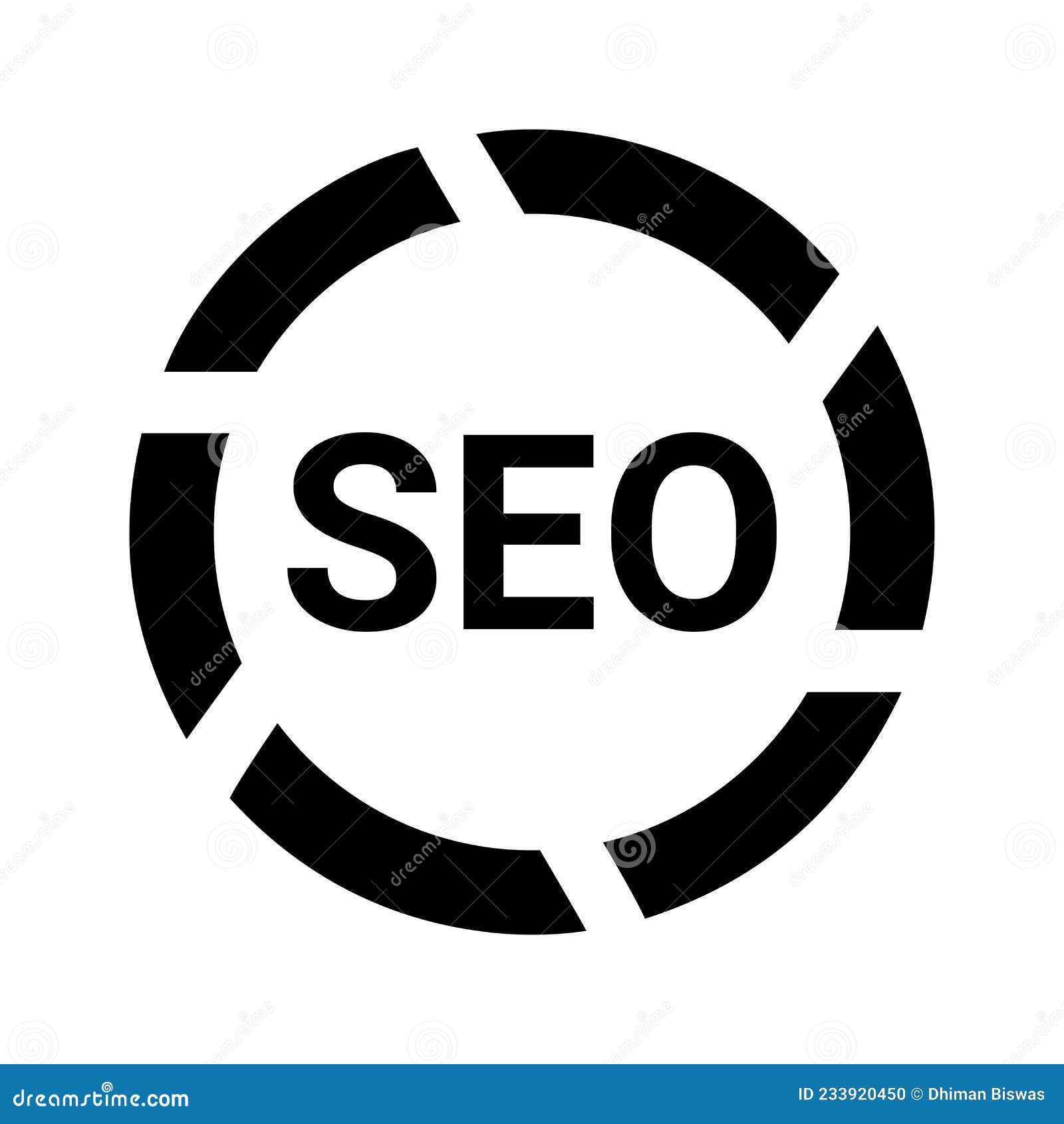 Process, Refresh, Seo Icon. Black Vector Graphics Stock Vector ...