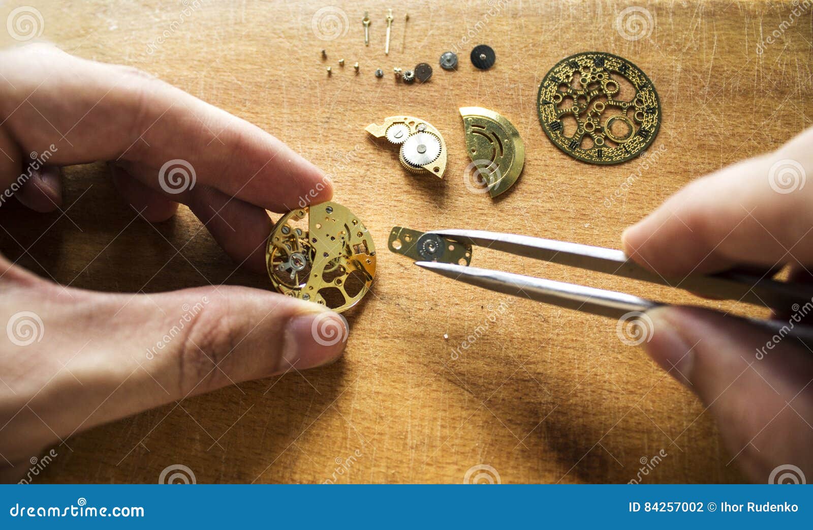 The Process of Repair Mechanical Watches Stock Photo - Image of repairs ...