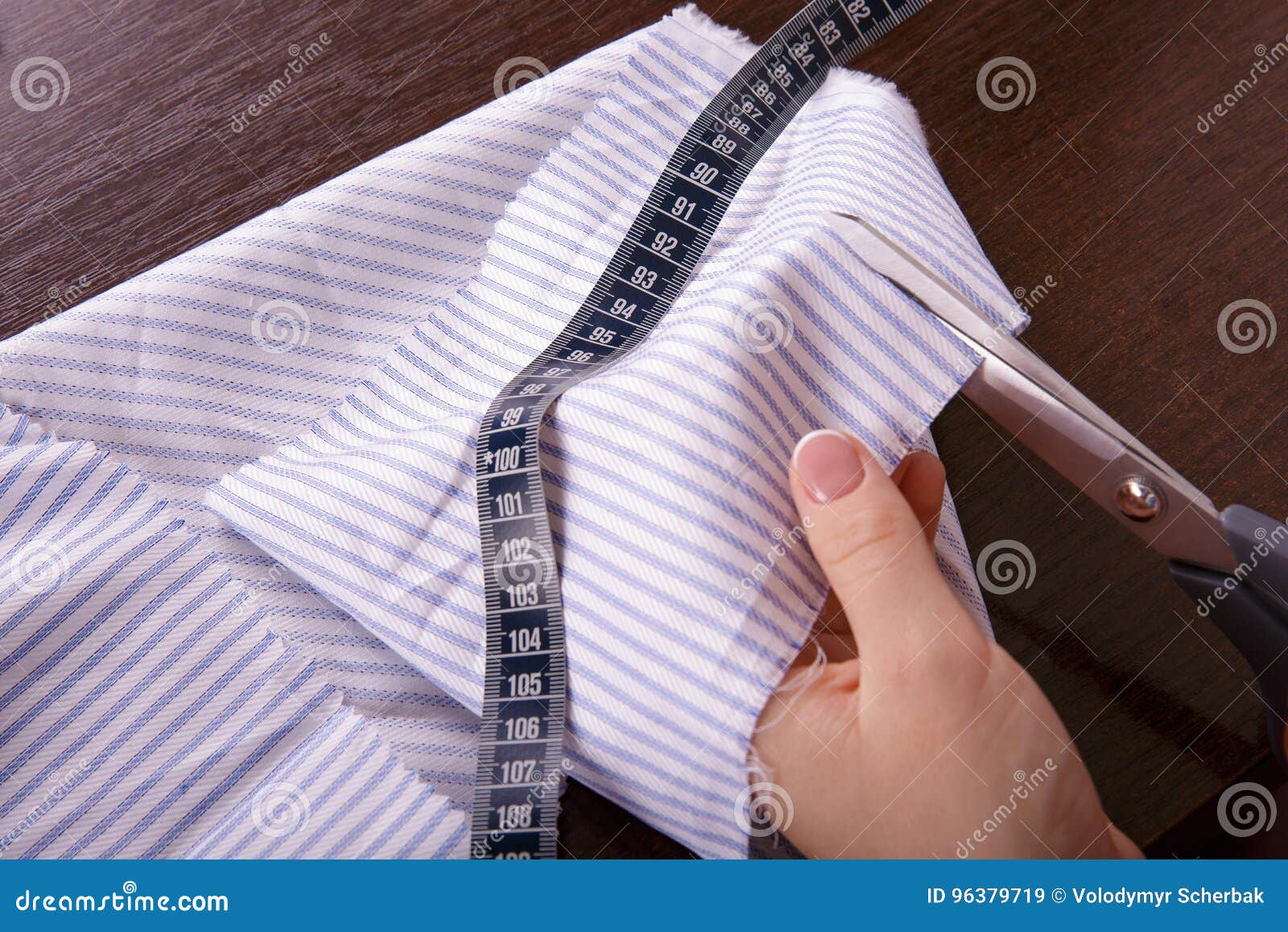 Fabric Cutting Background Royalty-Free Stock Image | CartoonDealer.com ...
