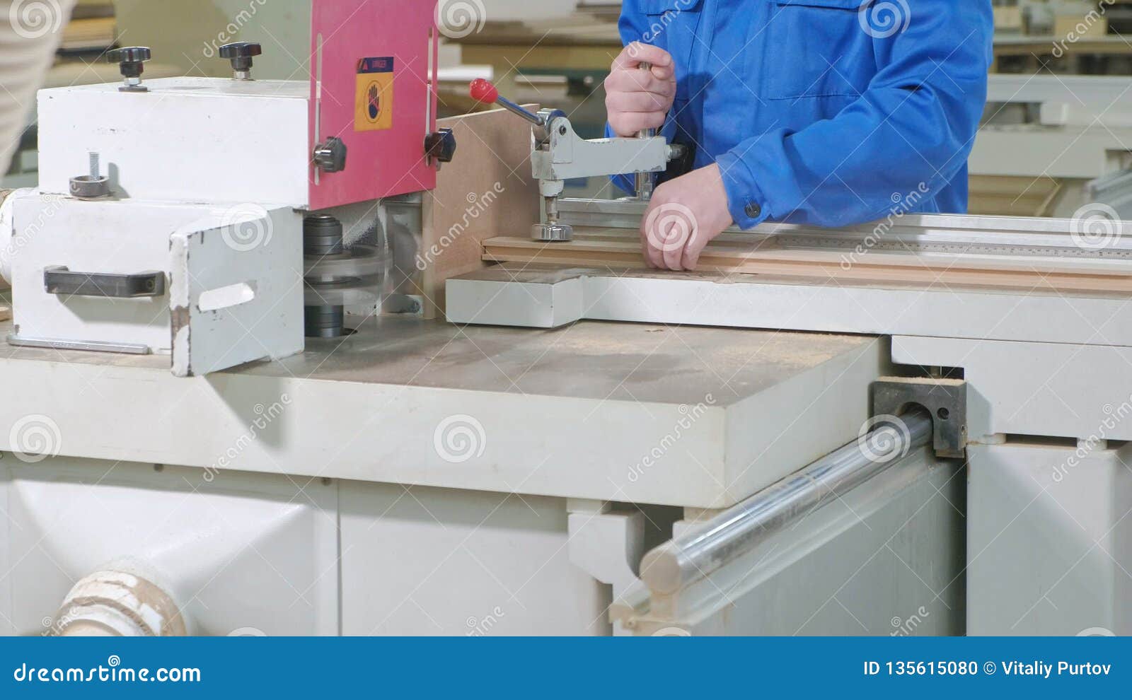 The Process of Sharp Wooden Blanks, the Production of Rustic Interior ...