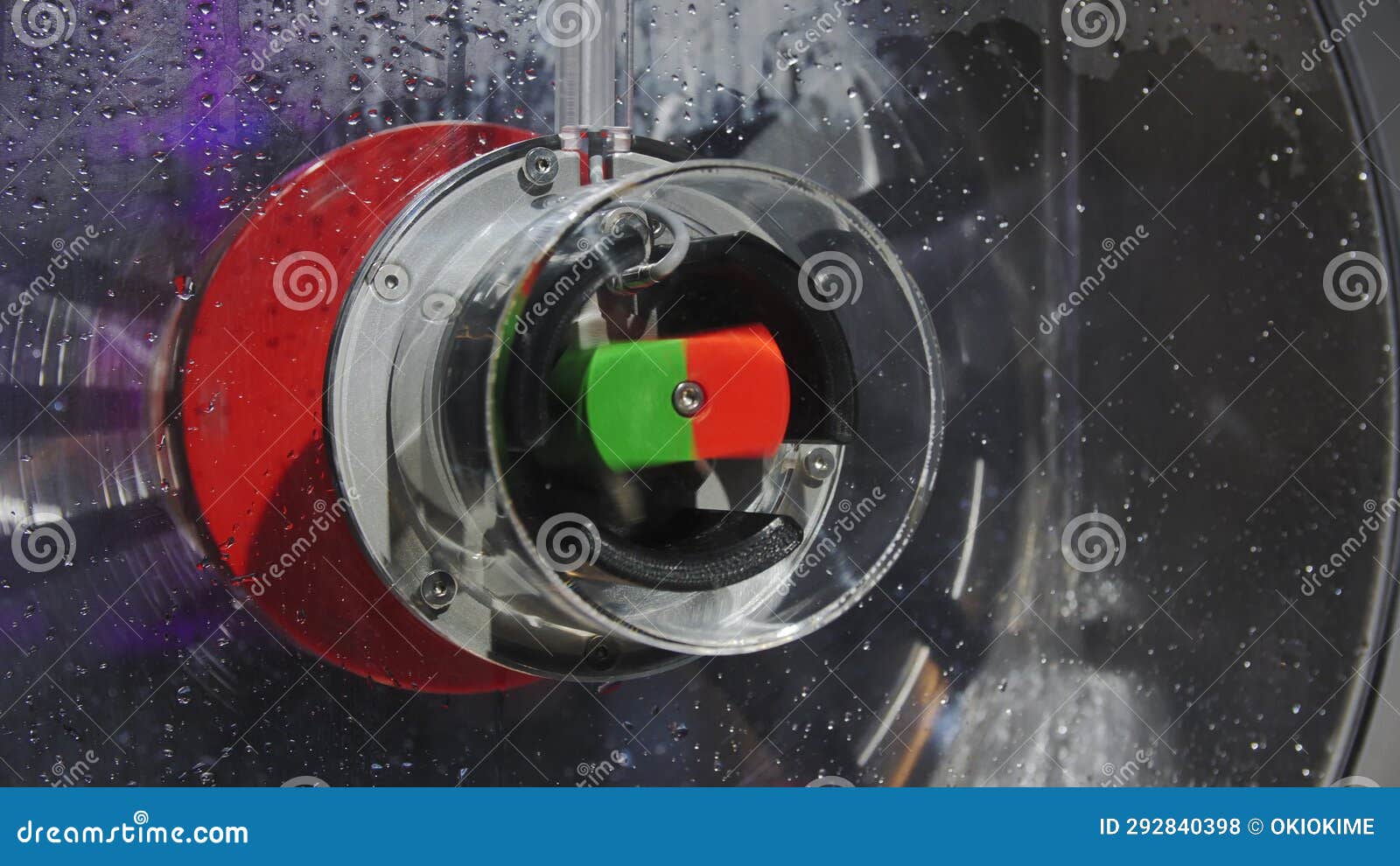 Process of Spinning Washing Machine Drum Inside Stock Footage - Video ...