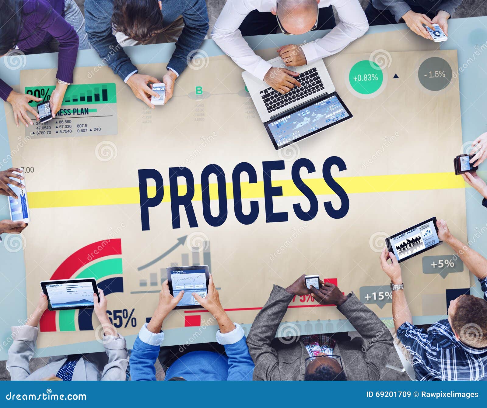 Process Steps System Organization Method Concept Stock Image - Image of ...