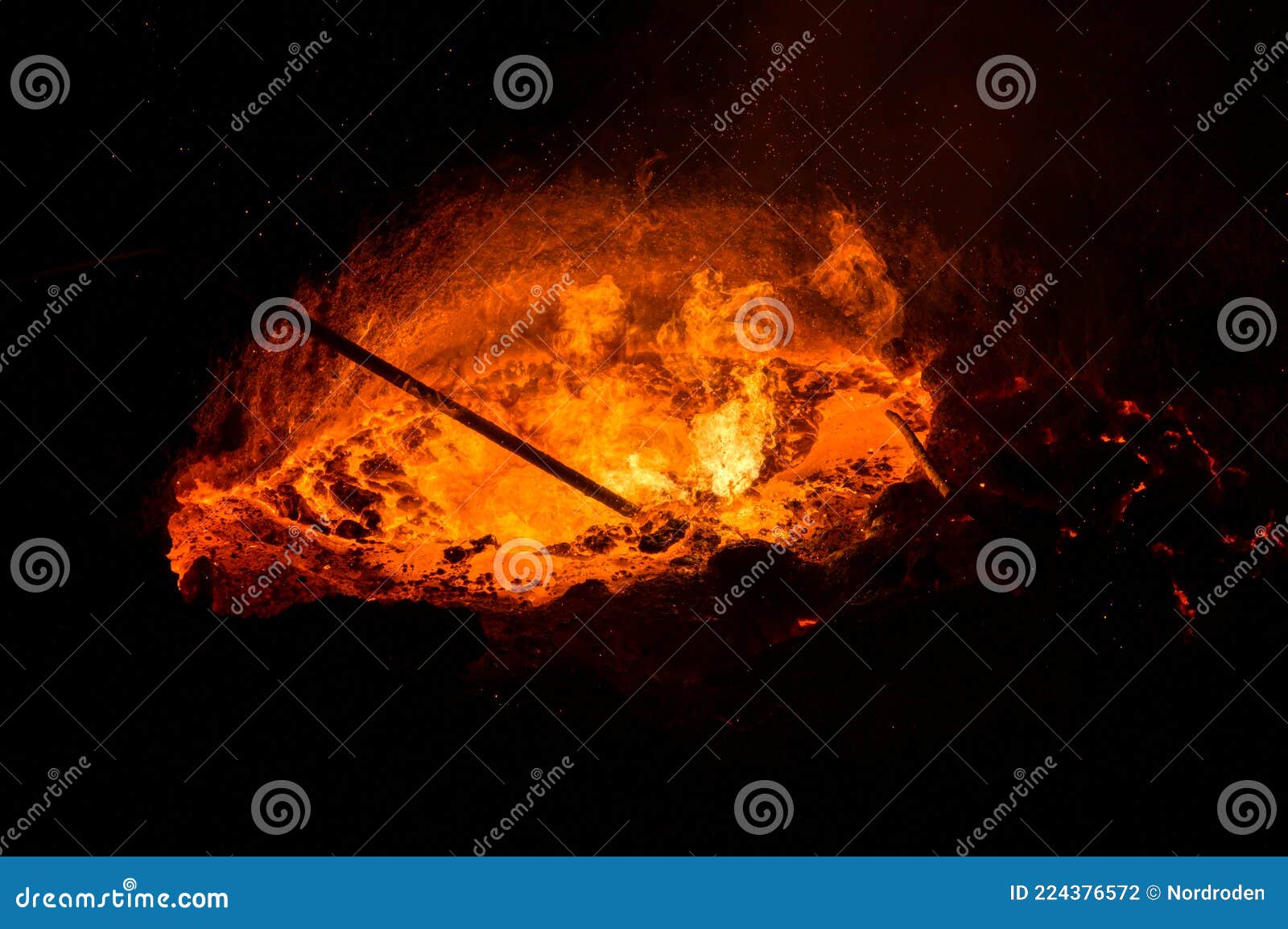 Process of Taking a Sample of Liquid Metal in a Steelmaking Furnace ...