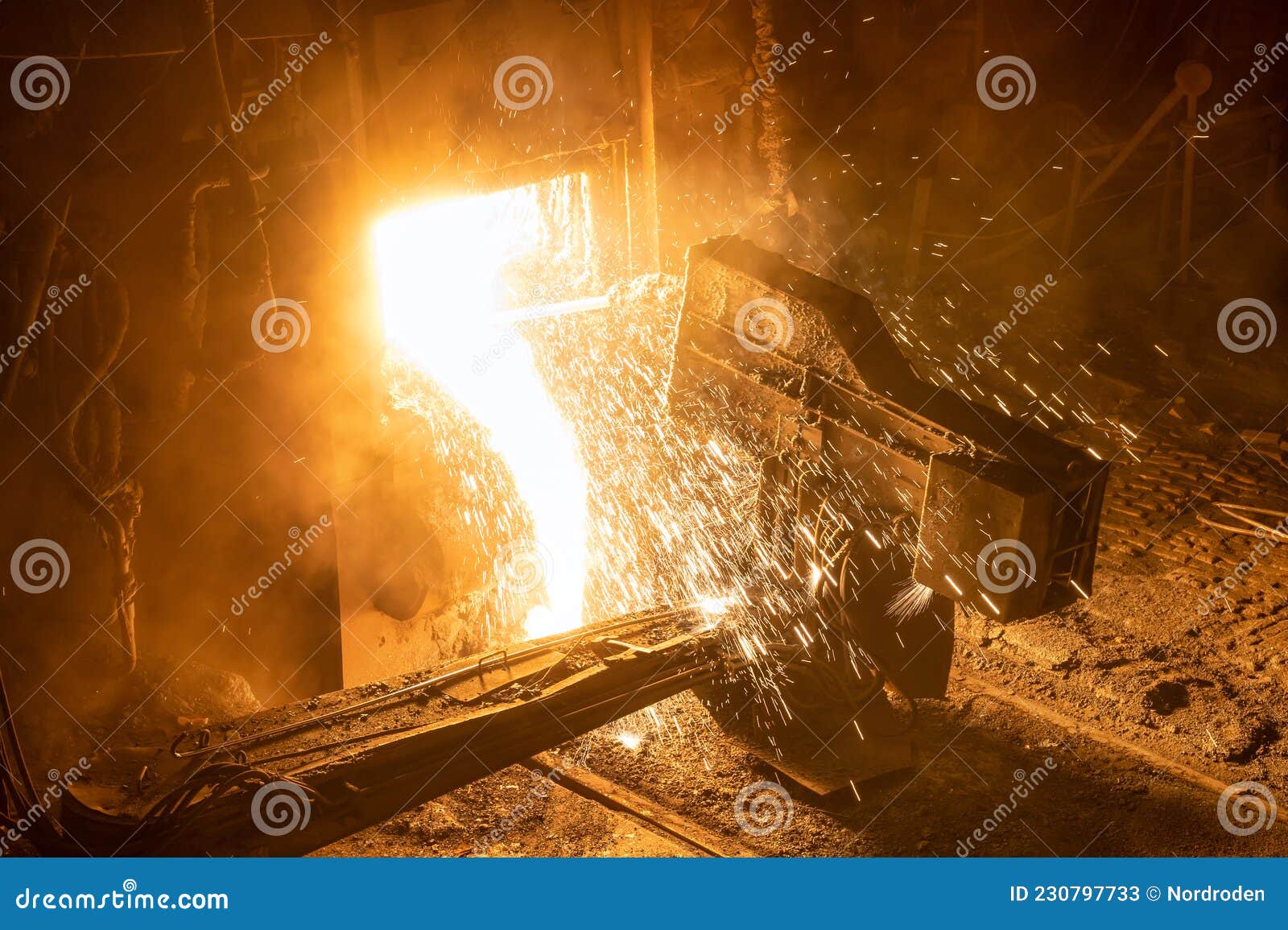 Process of Taking a Sample of Liquid Metal in a Steelmaking Furnace ...