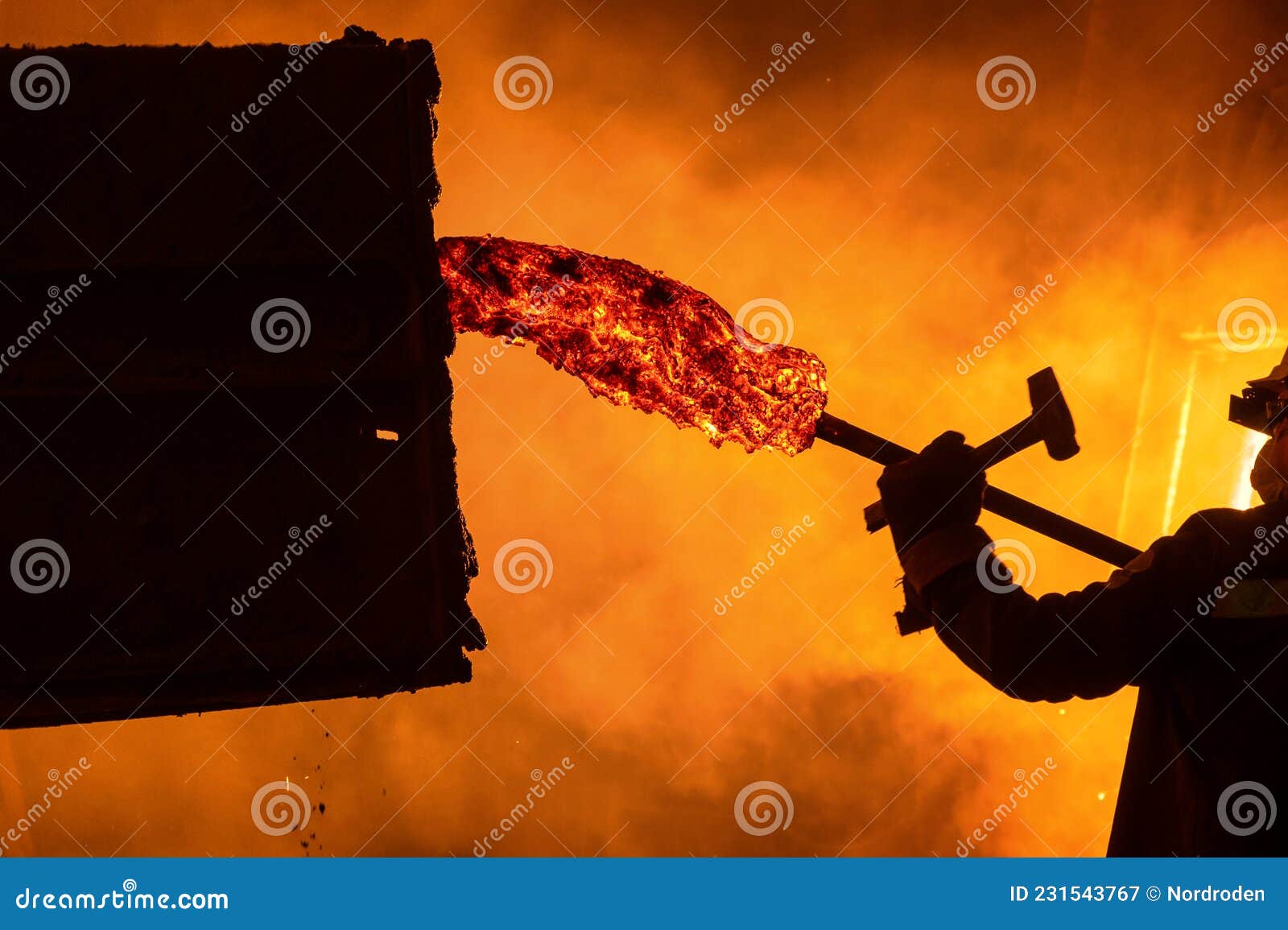 Process of Taking a Sample of Liquid Metal in a Steelmaking Furnace ...