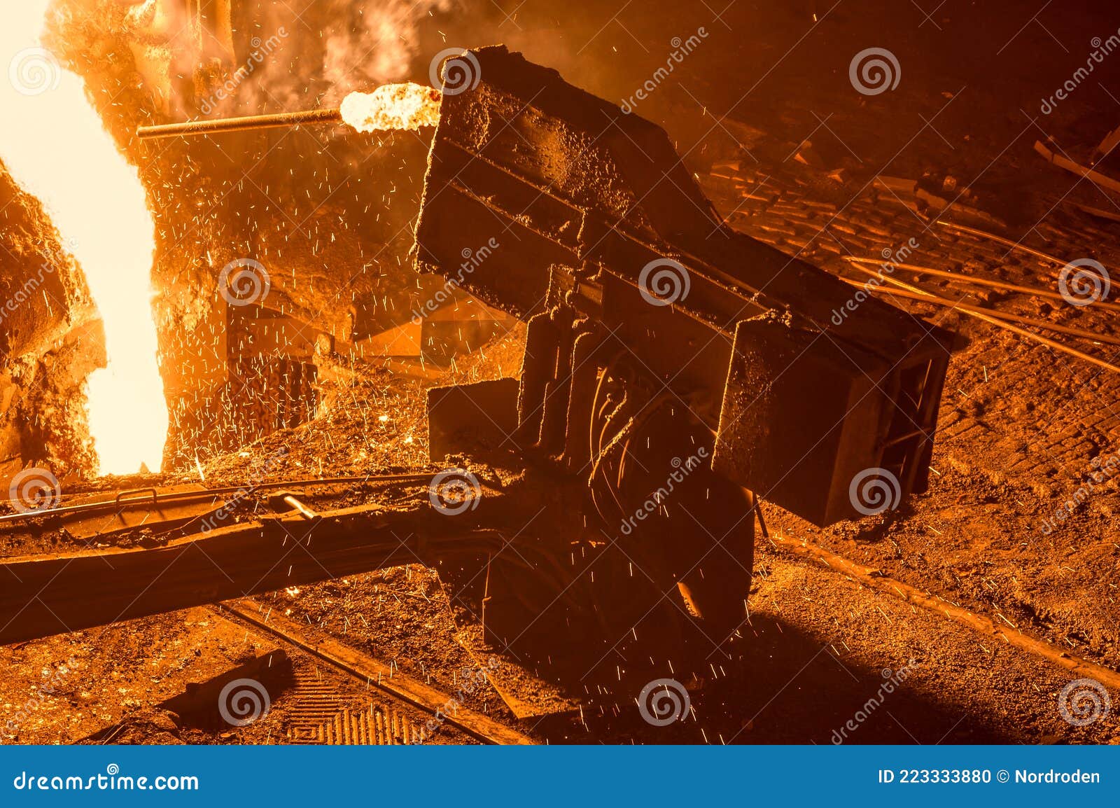 Process of Taking a Sample of Liquid Metal in a Steelmaking Furnace ...