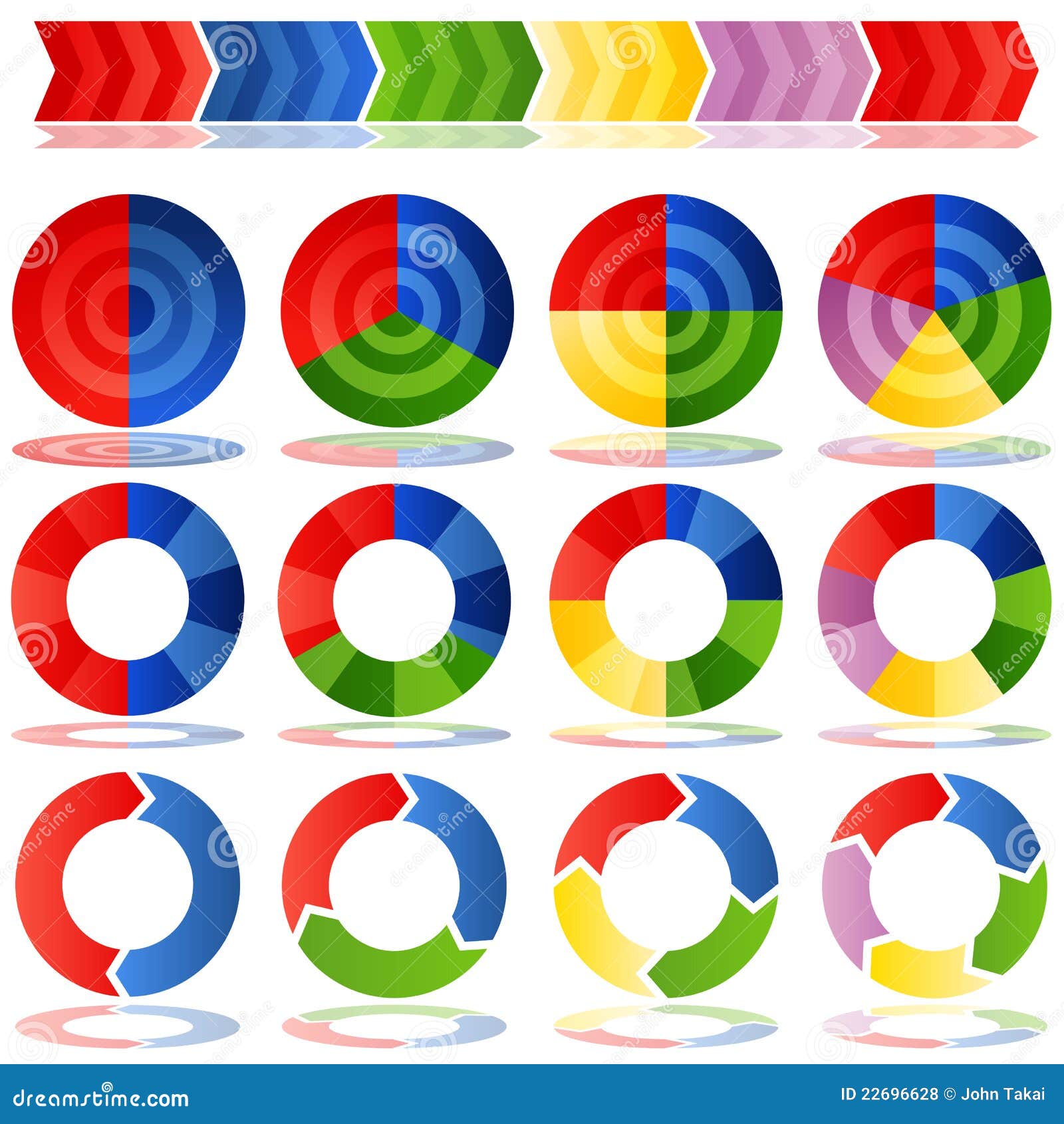 Process Target Pie Charts Stock Illustrations – 21 Process Target Pie ...