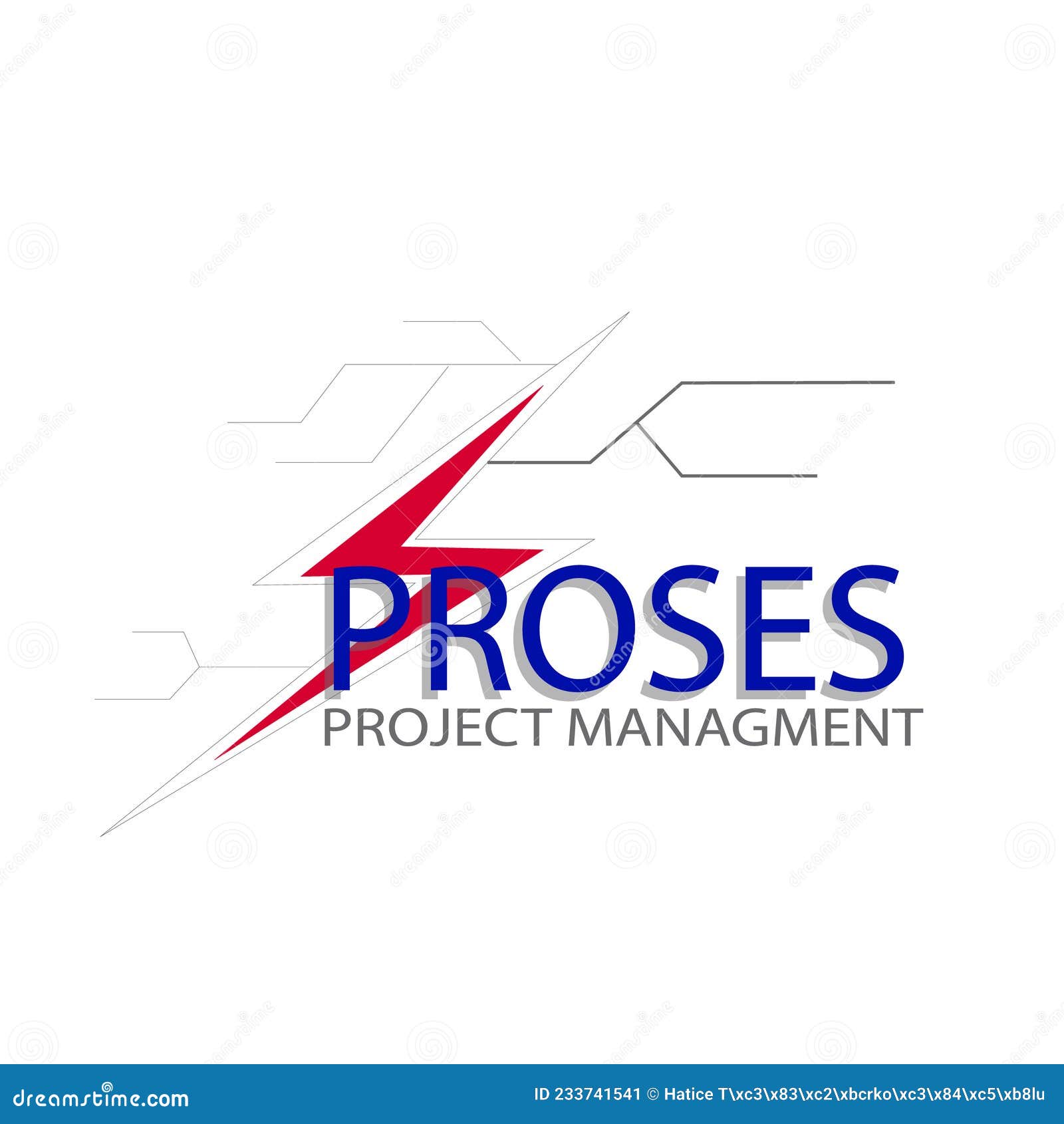 Process Titled Logo Work. Logo about Processes and Consultancy Related ...