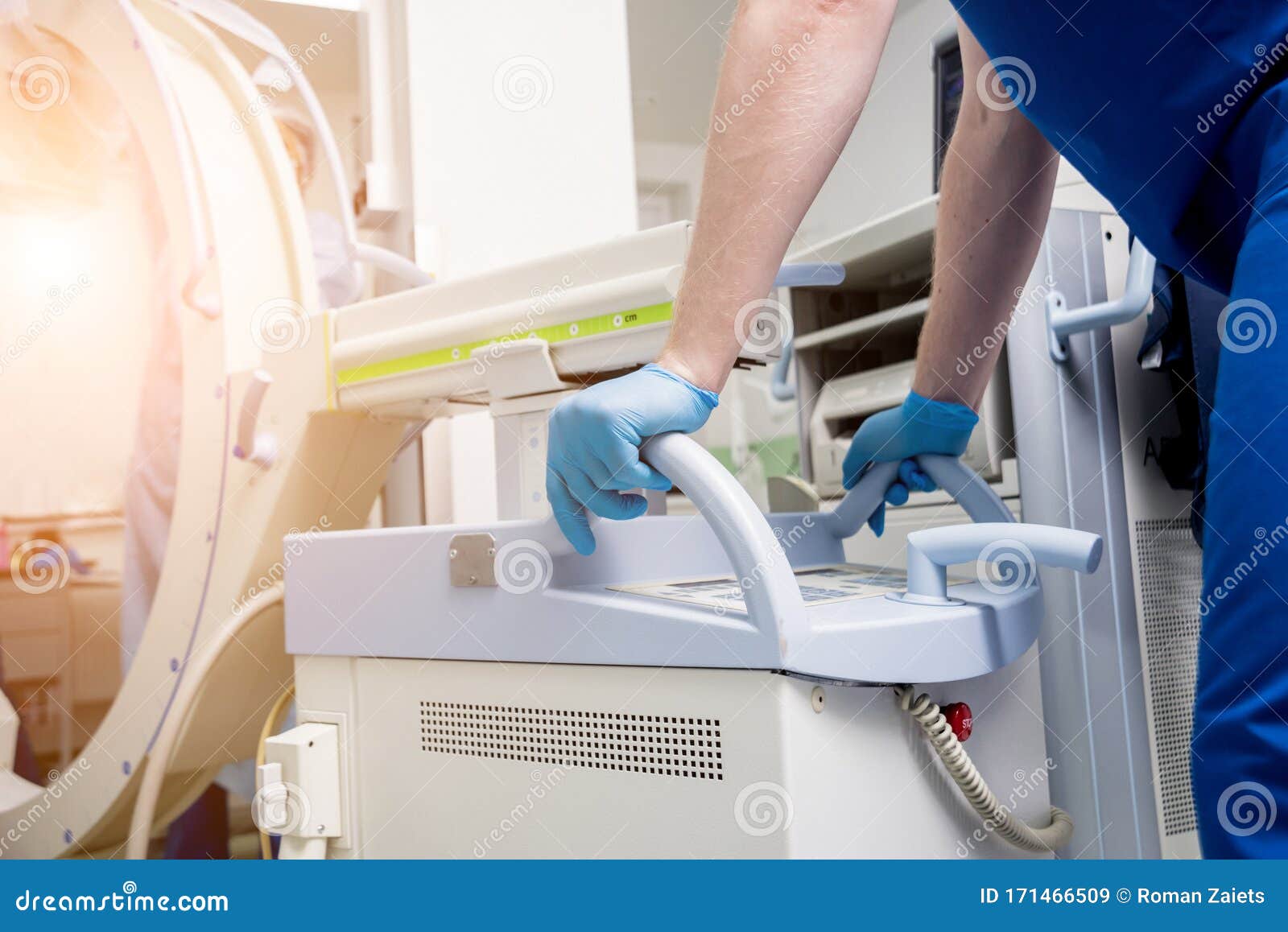 Process of Trauma Surgery Operation. Group of Surgeons in Operating ...