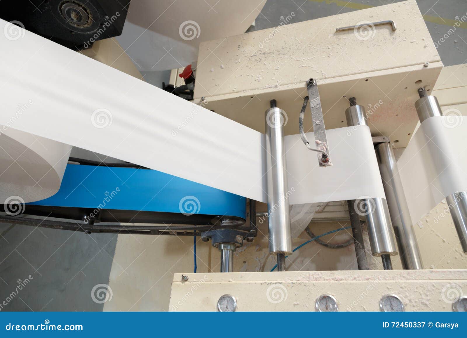 Process of Various Paper Products Manufacturing Stock Image - Image of ...