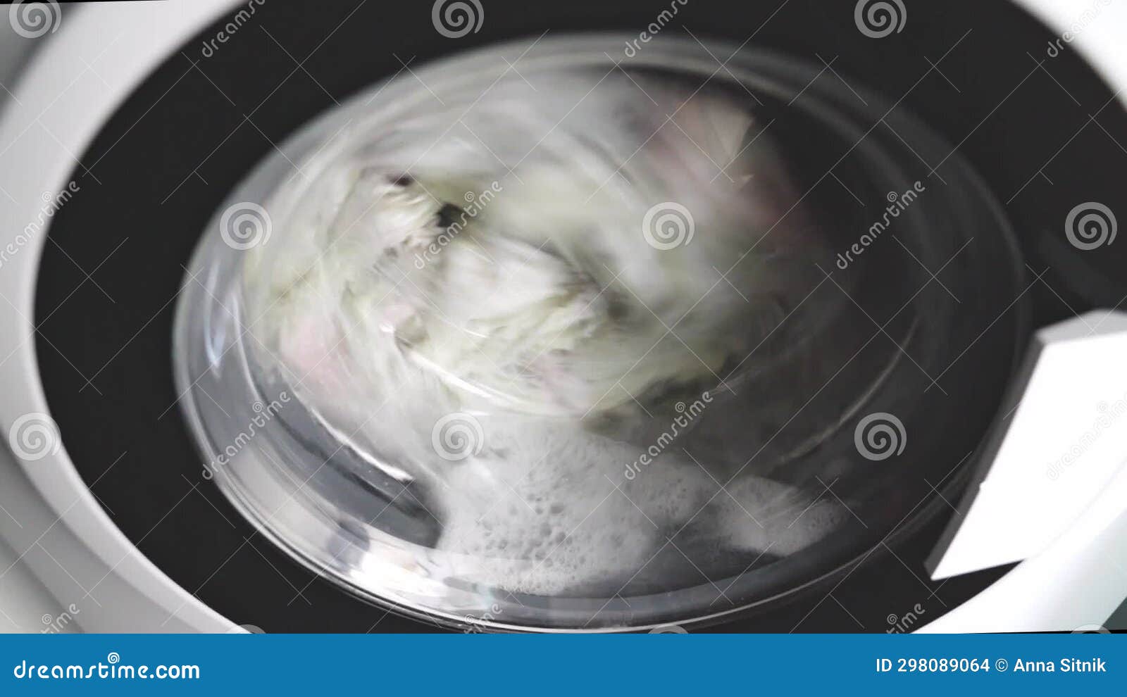 Process of Washing Things in Washing Machine Stock Footage - Video of ...