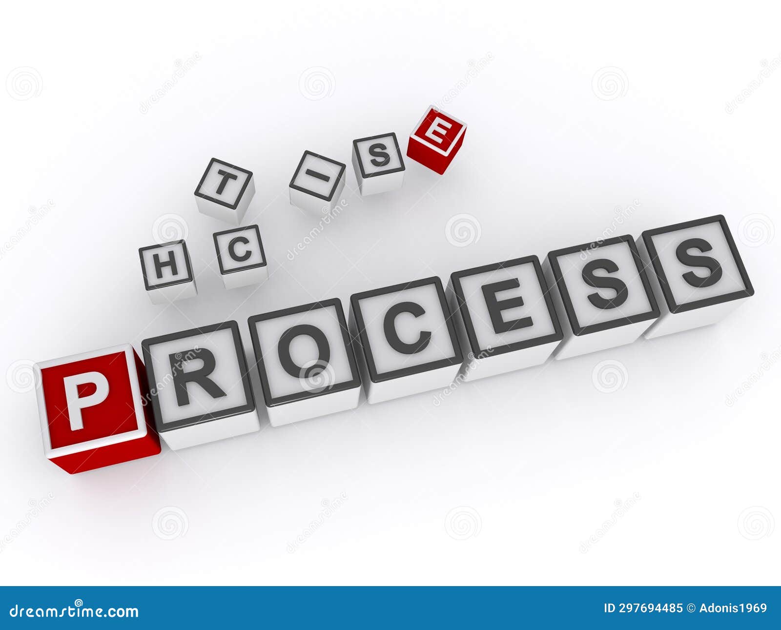 Due Process Word Cloud On Blue Background Stock Photo | CartoonDealer ...